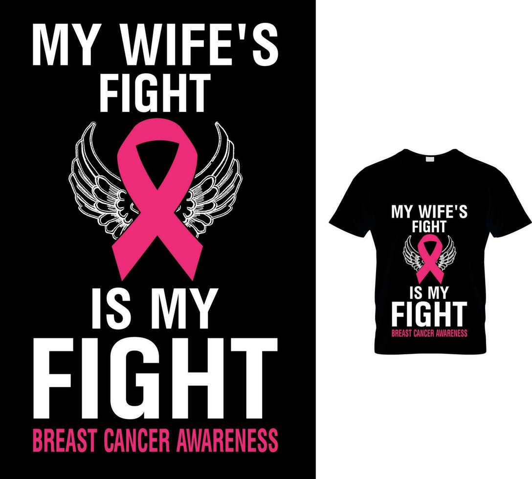 Best Breast Cancer Awareness T Shirt Design 30209276 Vector Art At Vecteezy