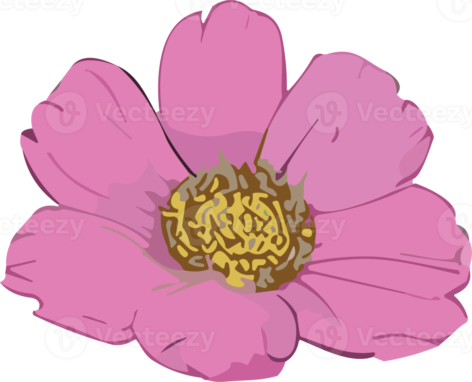 Pink Cosmos Flower Ai Generative 30209854 Png