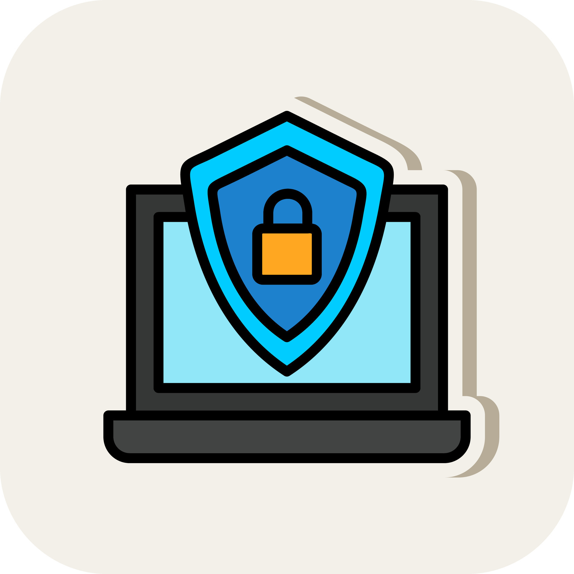 System Security Vector Icon Design 30219655 Vector Art at Vecteezy