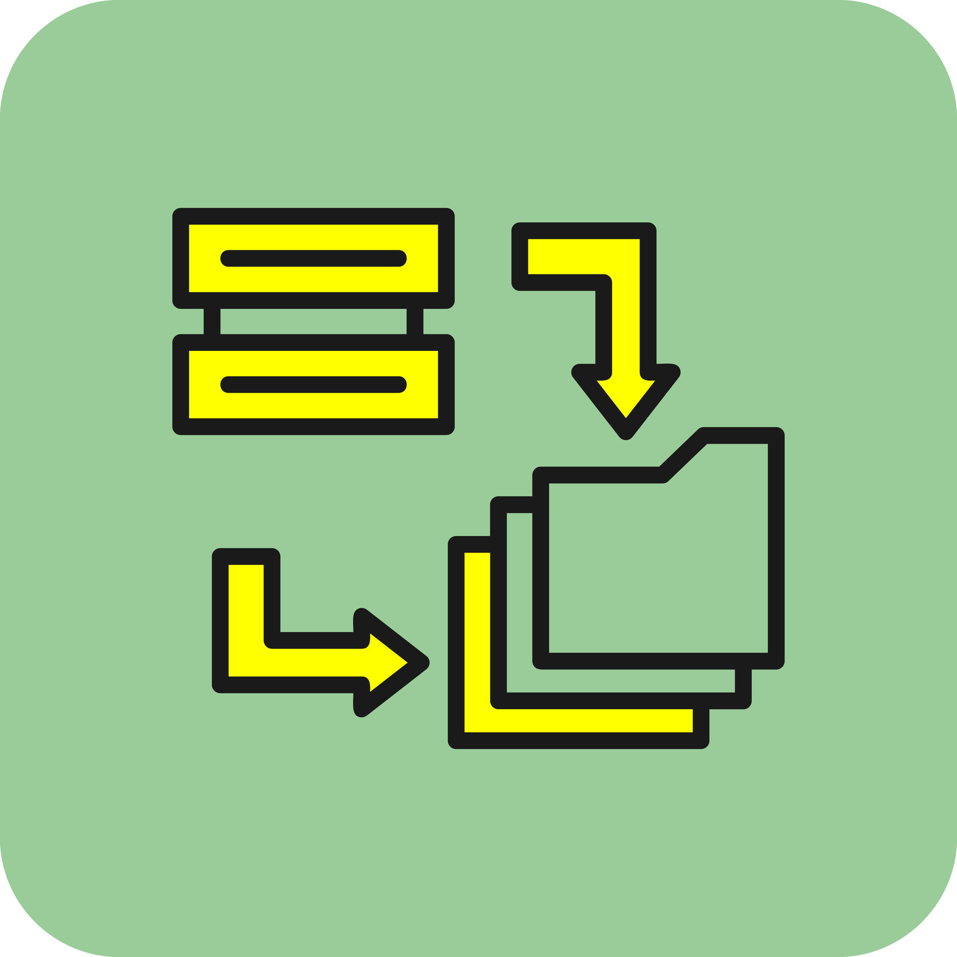 Data Migration Vector Icon Design 30220967 Vector Art At Vecteezy