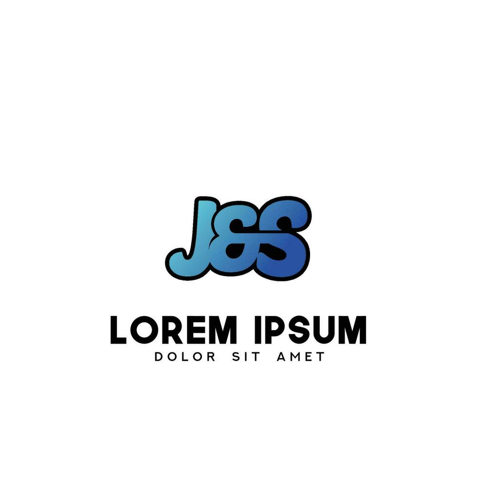 JS Initial Logo Design Vector 30222764 Vector Art at Vecteezy