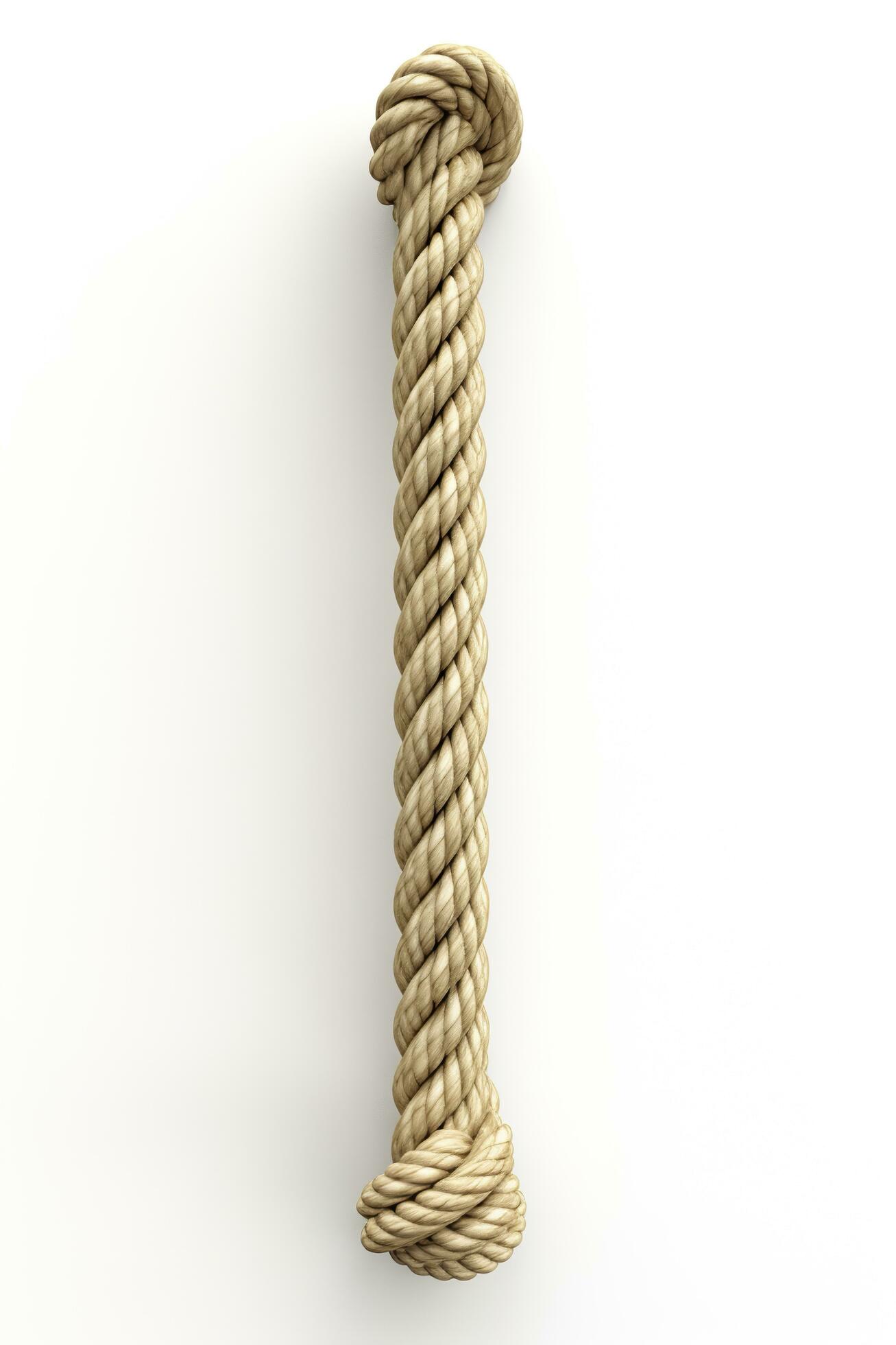 ropes isolated on a white background. Generative AI 30225032 Stock ...