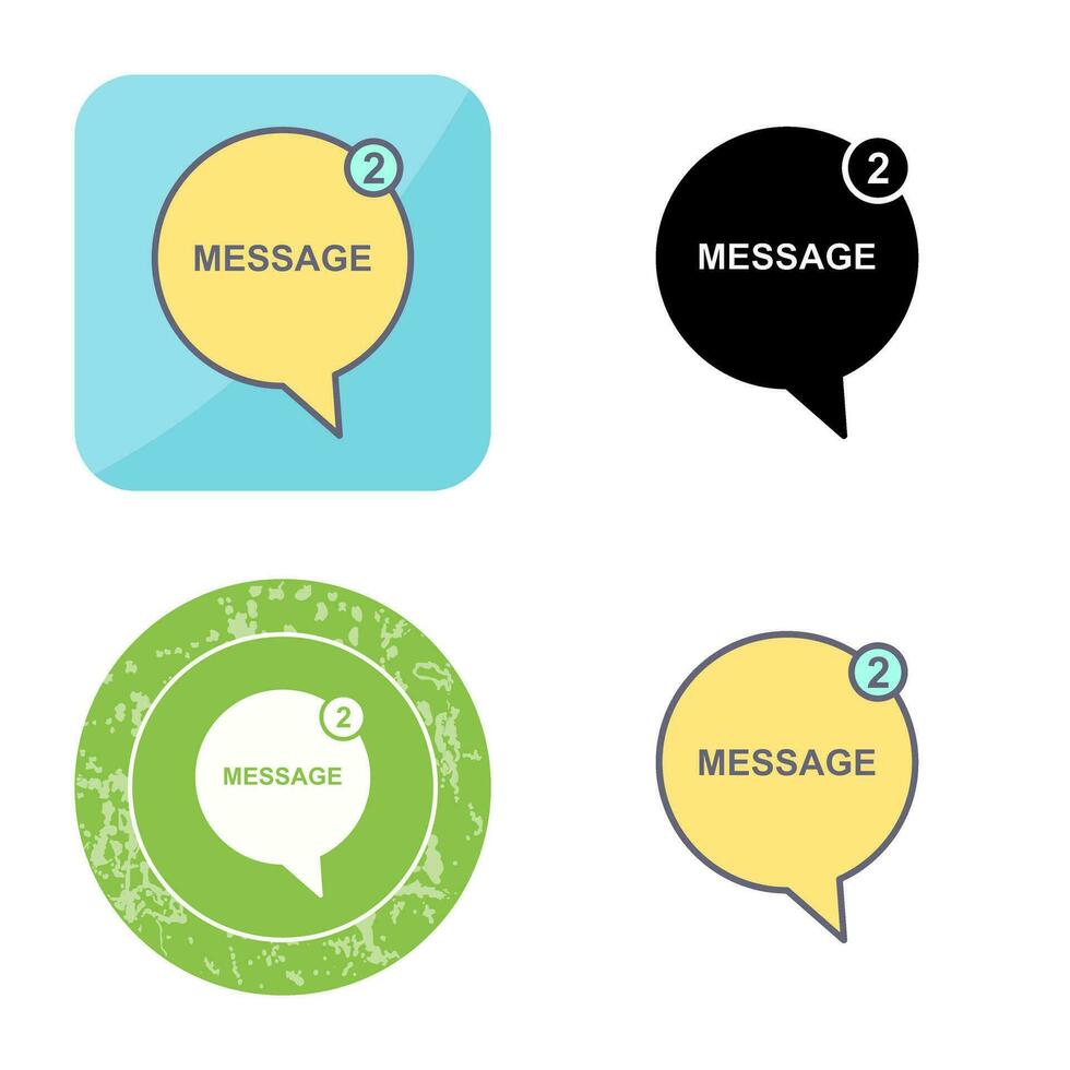 Message Bubbles Vector Icon 30227365 Vector Art at Vecteezy