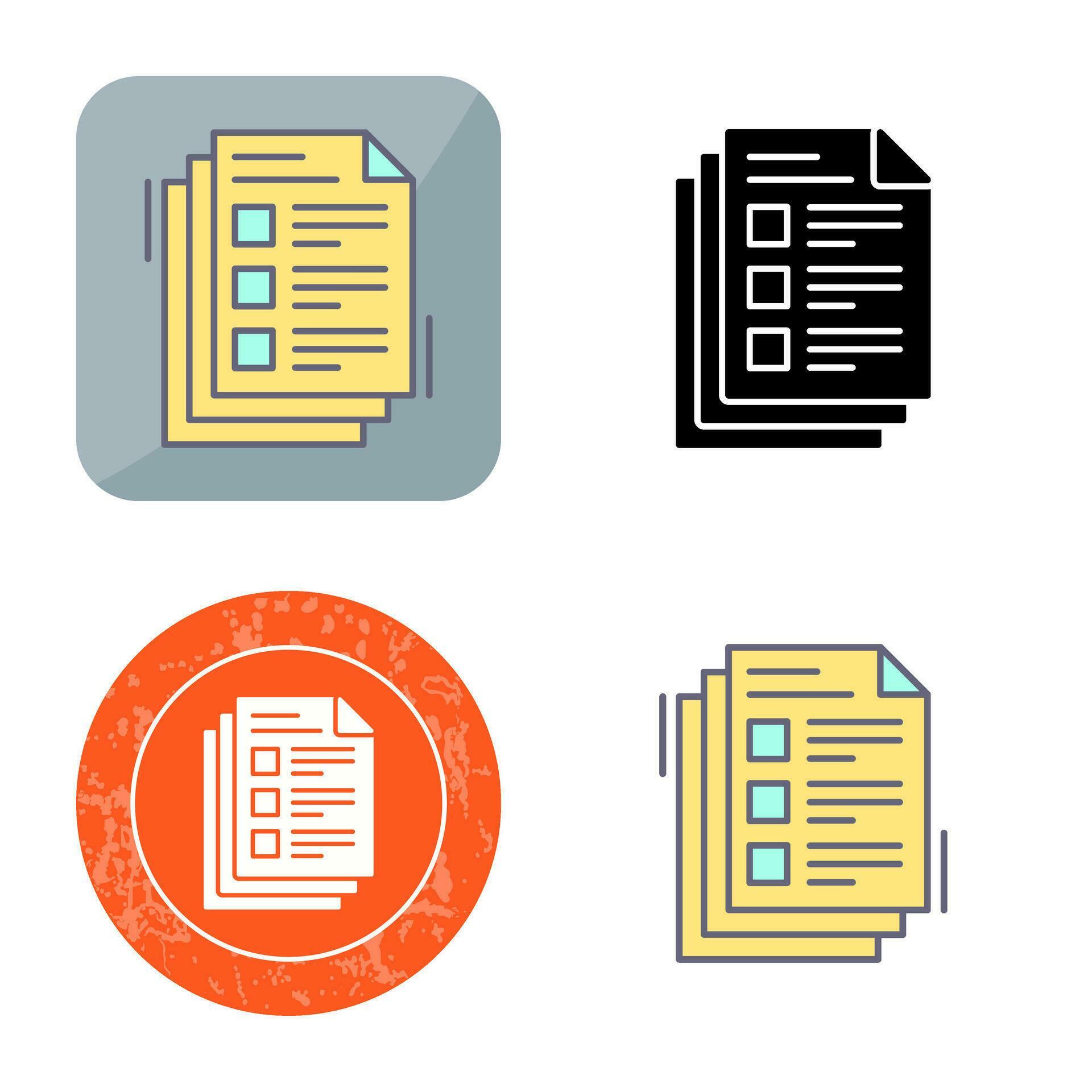 Notes Vector Icon 30233422 Vector Art at Vecteezy