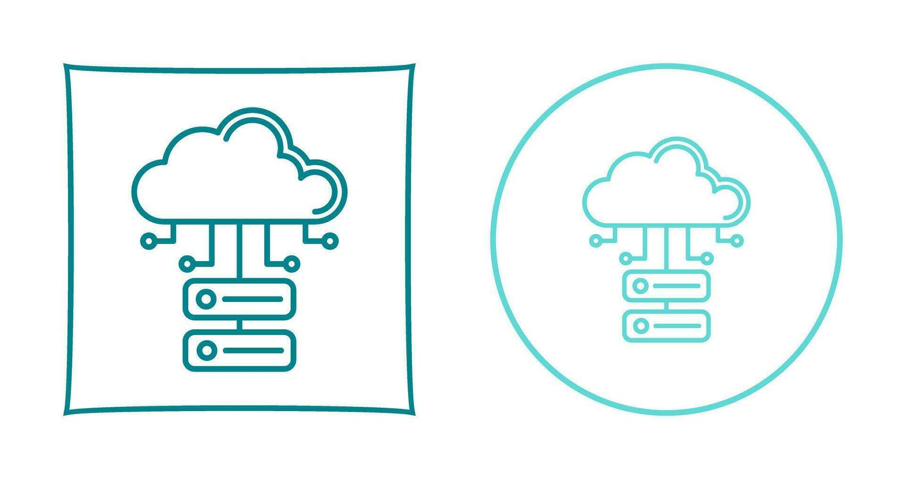 Cloud Database Vector Icon 30244079 Vector Art at Vecteezy