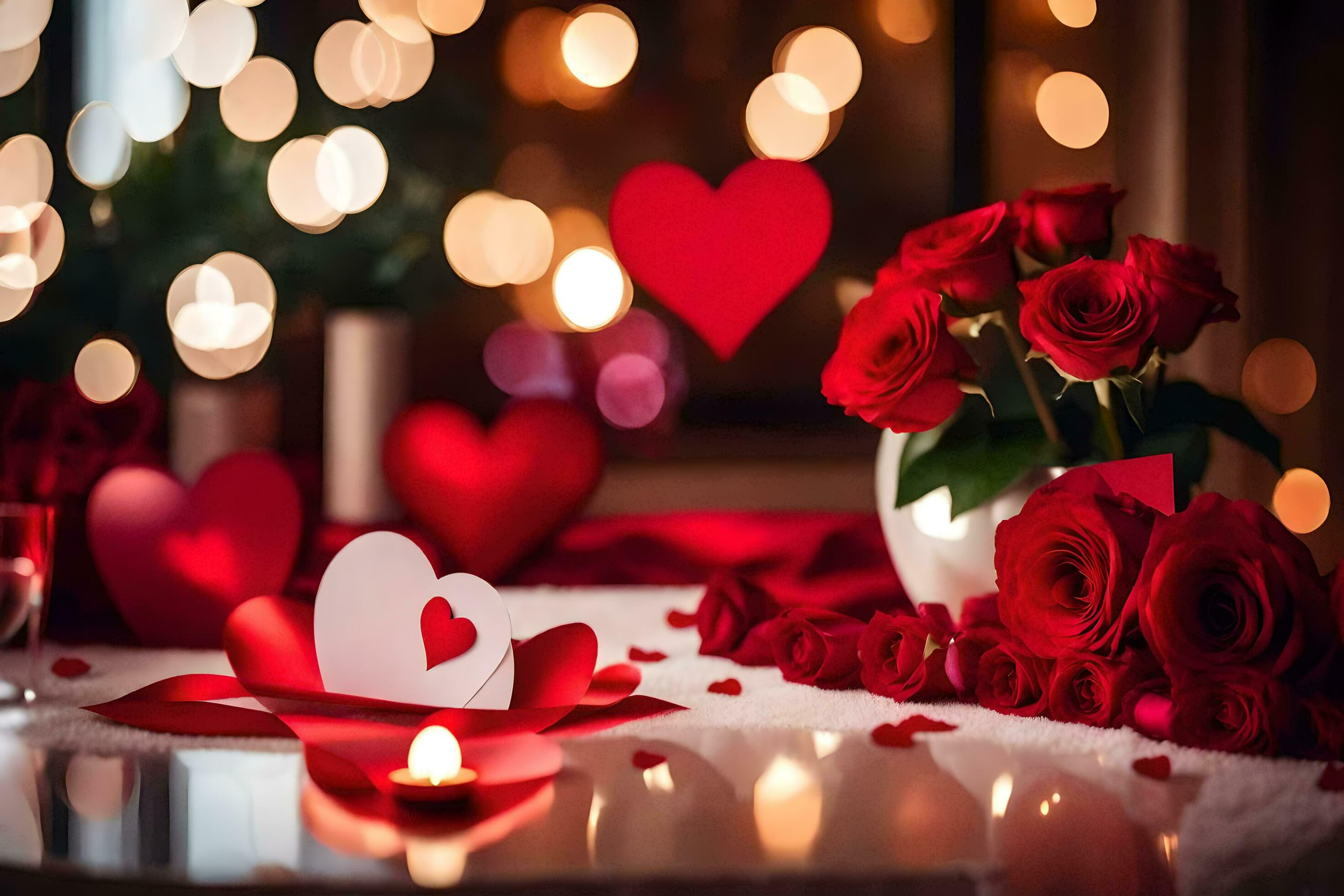 valentine's day is a day to celebrate love and romance. AI-Generated ...