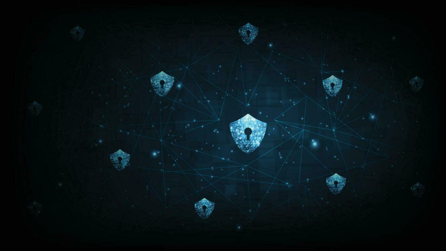 cybersecurity concept, user privacy security and encryption, secure internet access Future ...