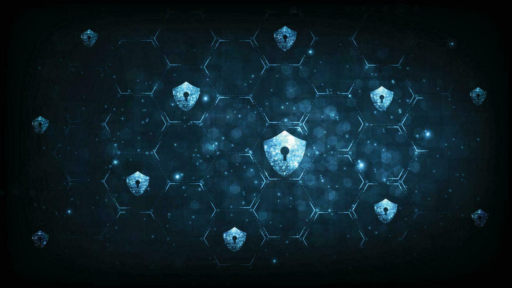 cybersecurity concept, user privacy security and encryption, secure internet access Future ...