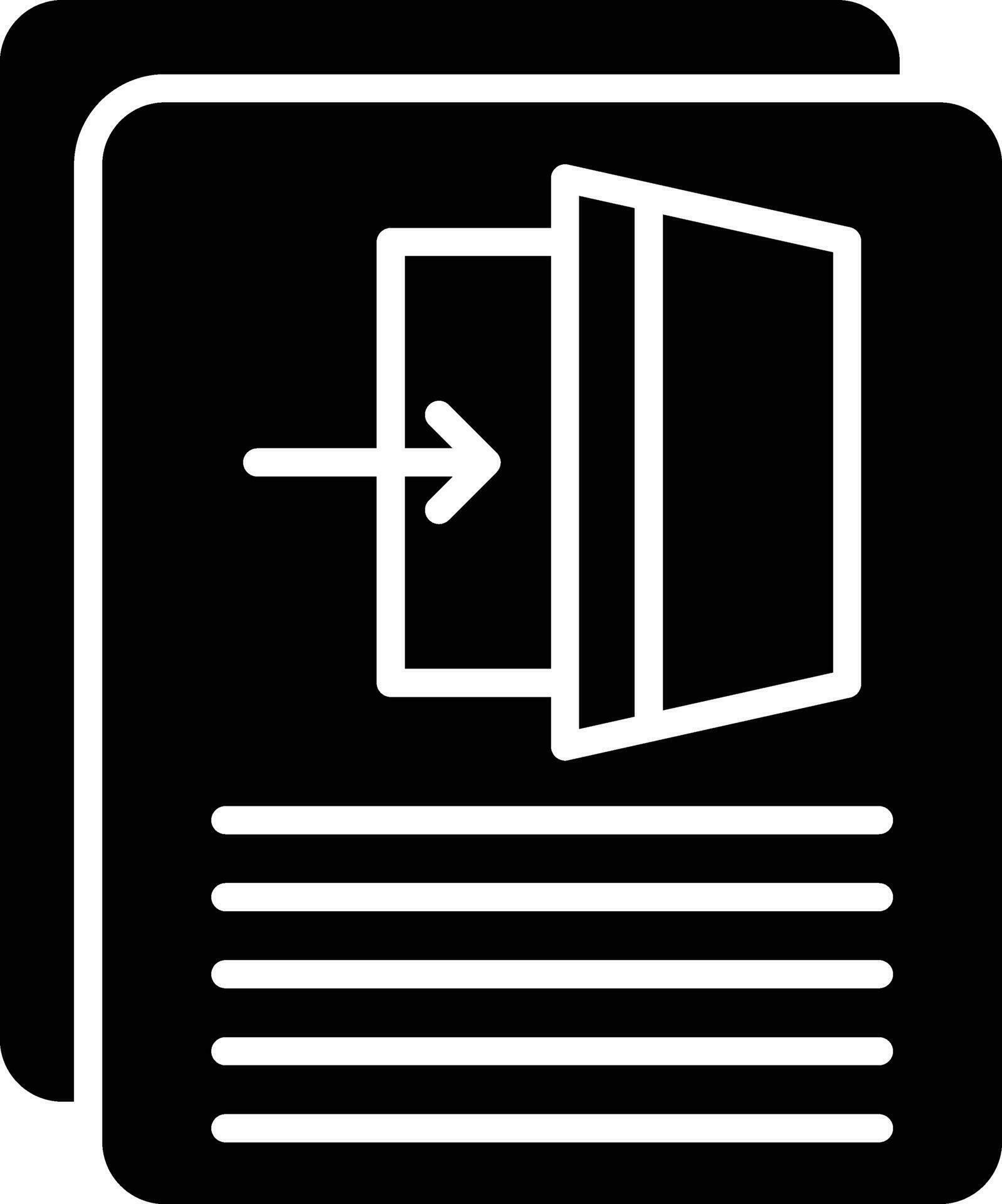 Resignation Letter Vector Icon 30333691 Vector Art At Vecteezy