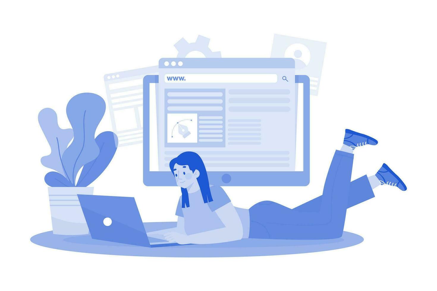 UX designer enhancing website usability for SEO. 30334036 Vector Art at ... UX designer enhancing website usability for SEO. 30334036 Vector Art at ...
