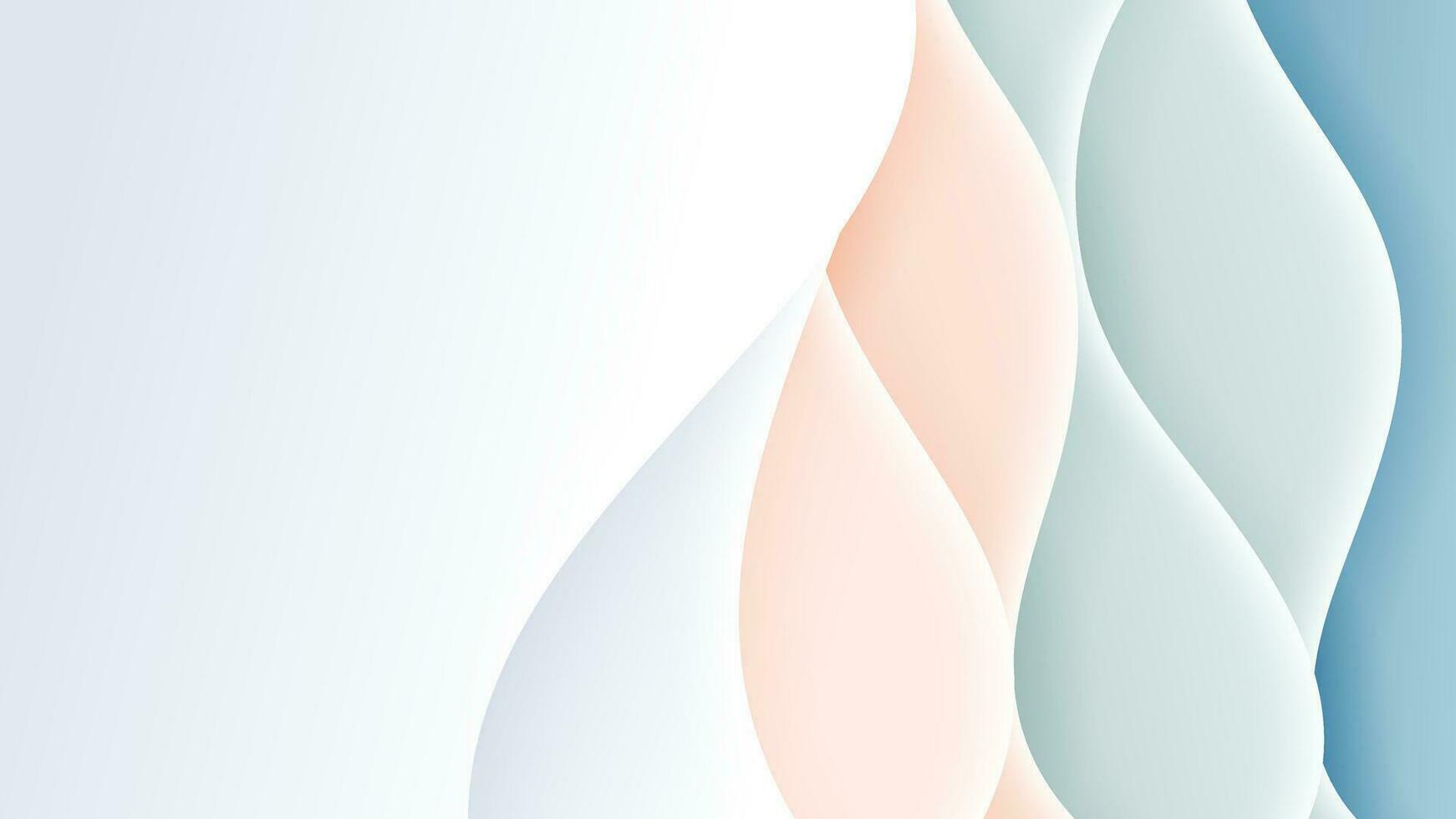 Vector Abstract Background With Soft Gradient Color And Dynamic Shadow
