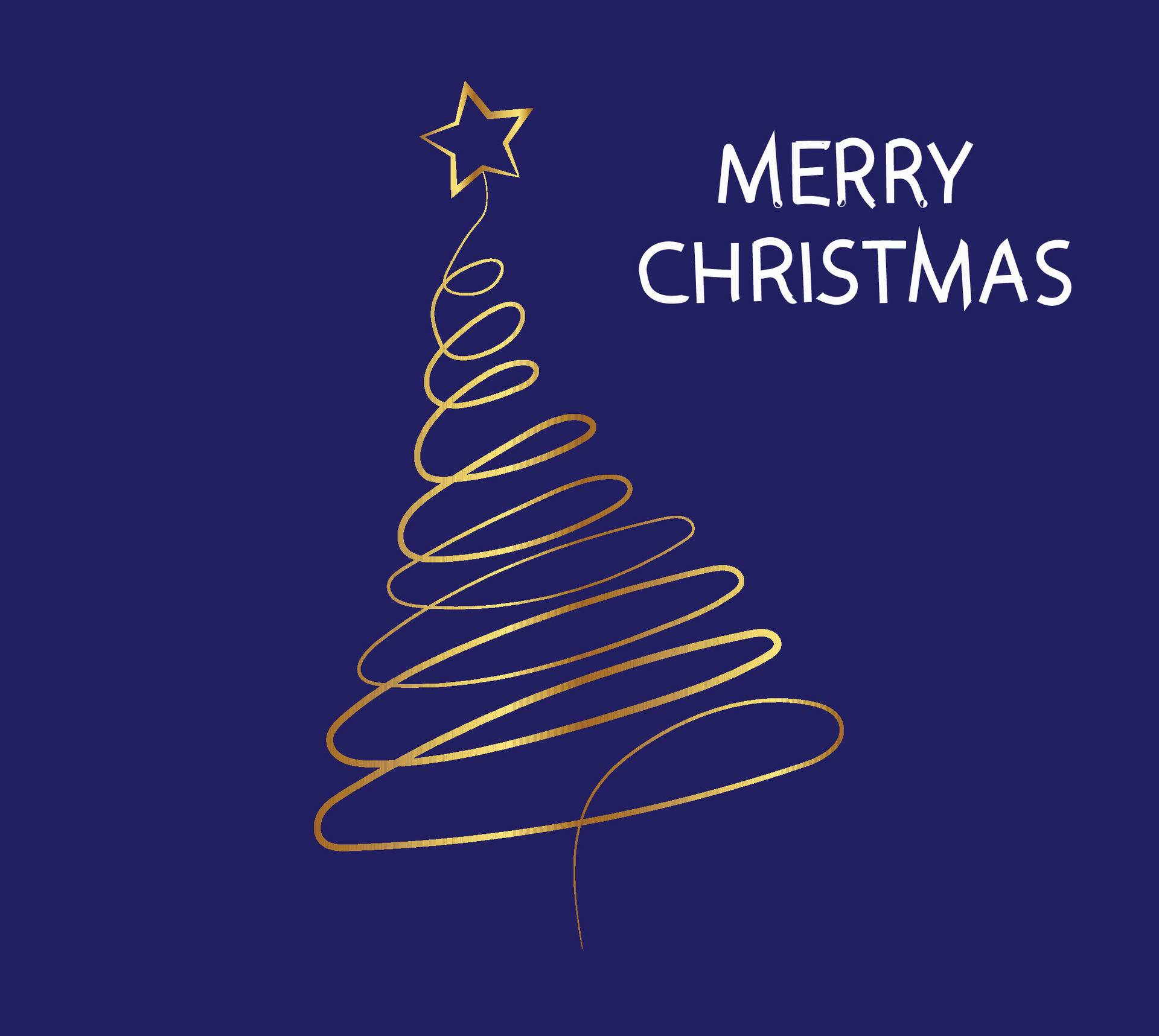 Merry Christmas Pine Tree Vector Illustration 30335221 Vector Art At Vecteezy