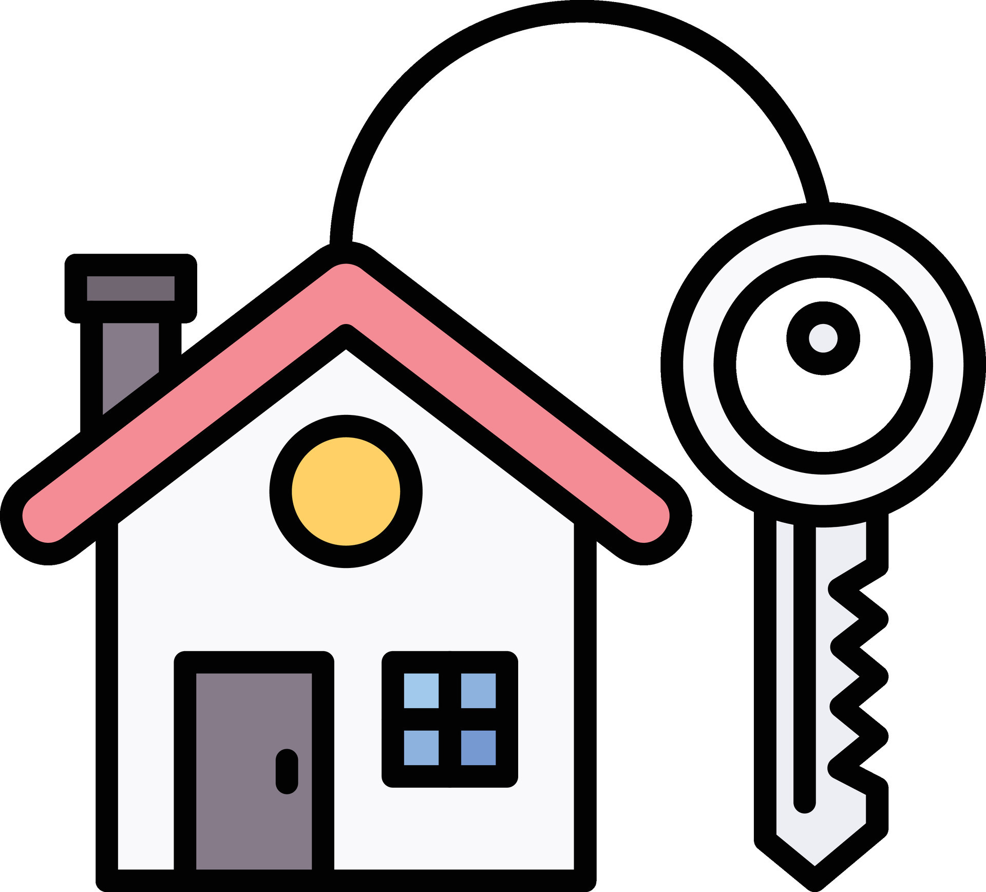 House Key Vector Icon 30339344 Vector Art at Vecteezy House Key Vector Icon 30339344 Vector Art at Vecteezy