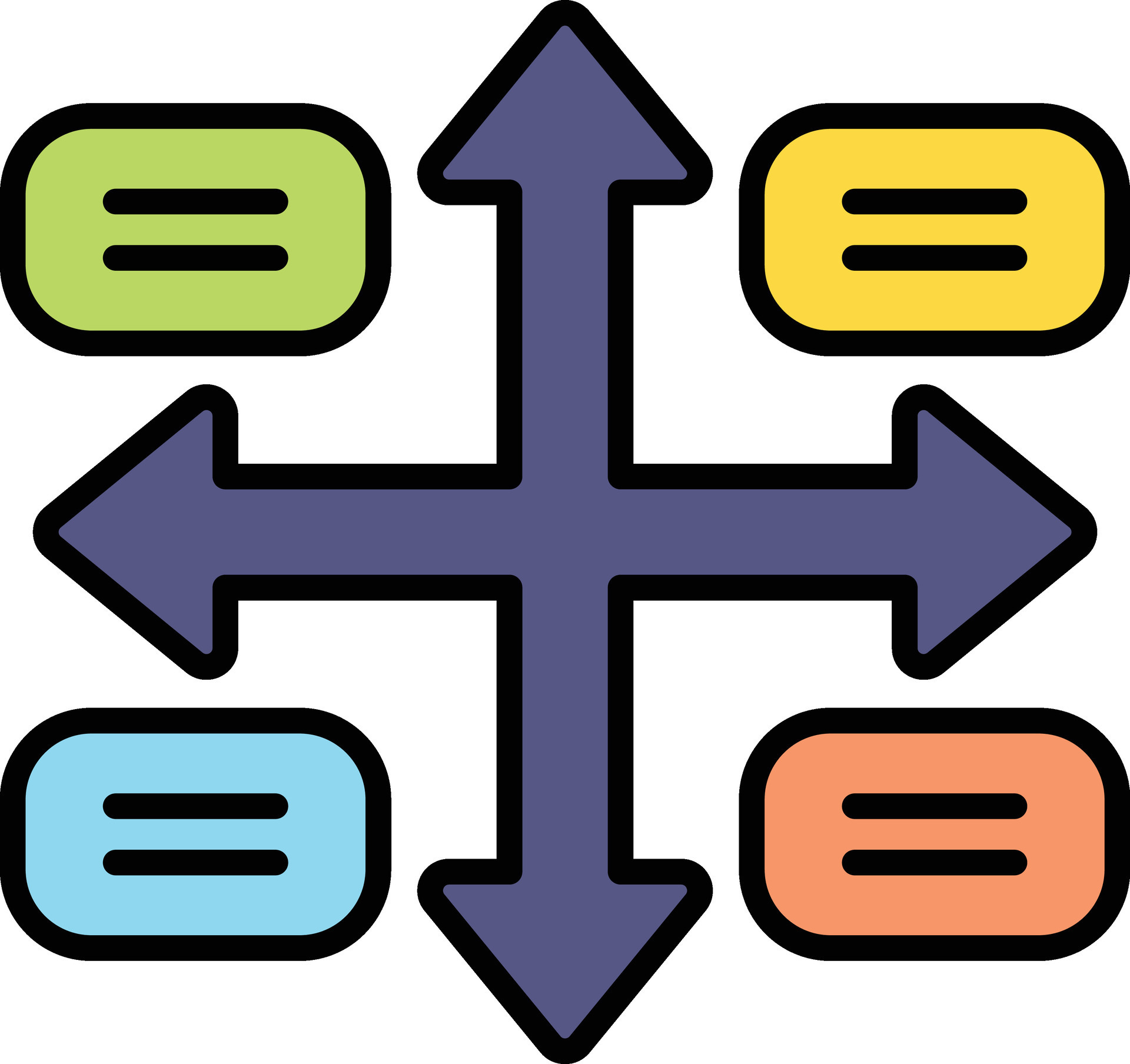 cuadrícula matriz vector icono 30339476 Vector en Vecteezy