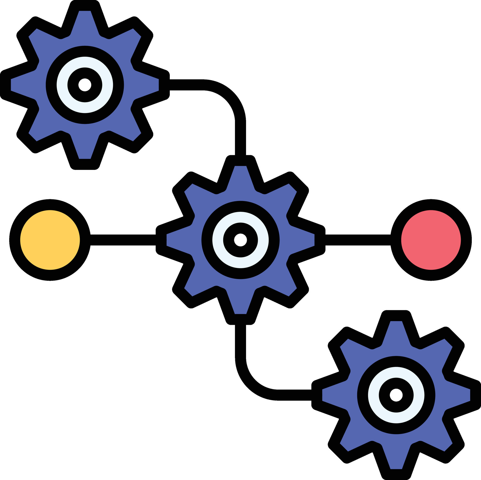 Workflow Process Vector Icon 30340433 Vector Art at Vecteezy
