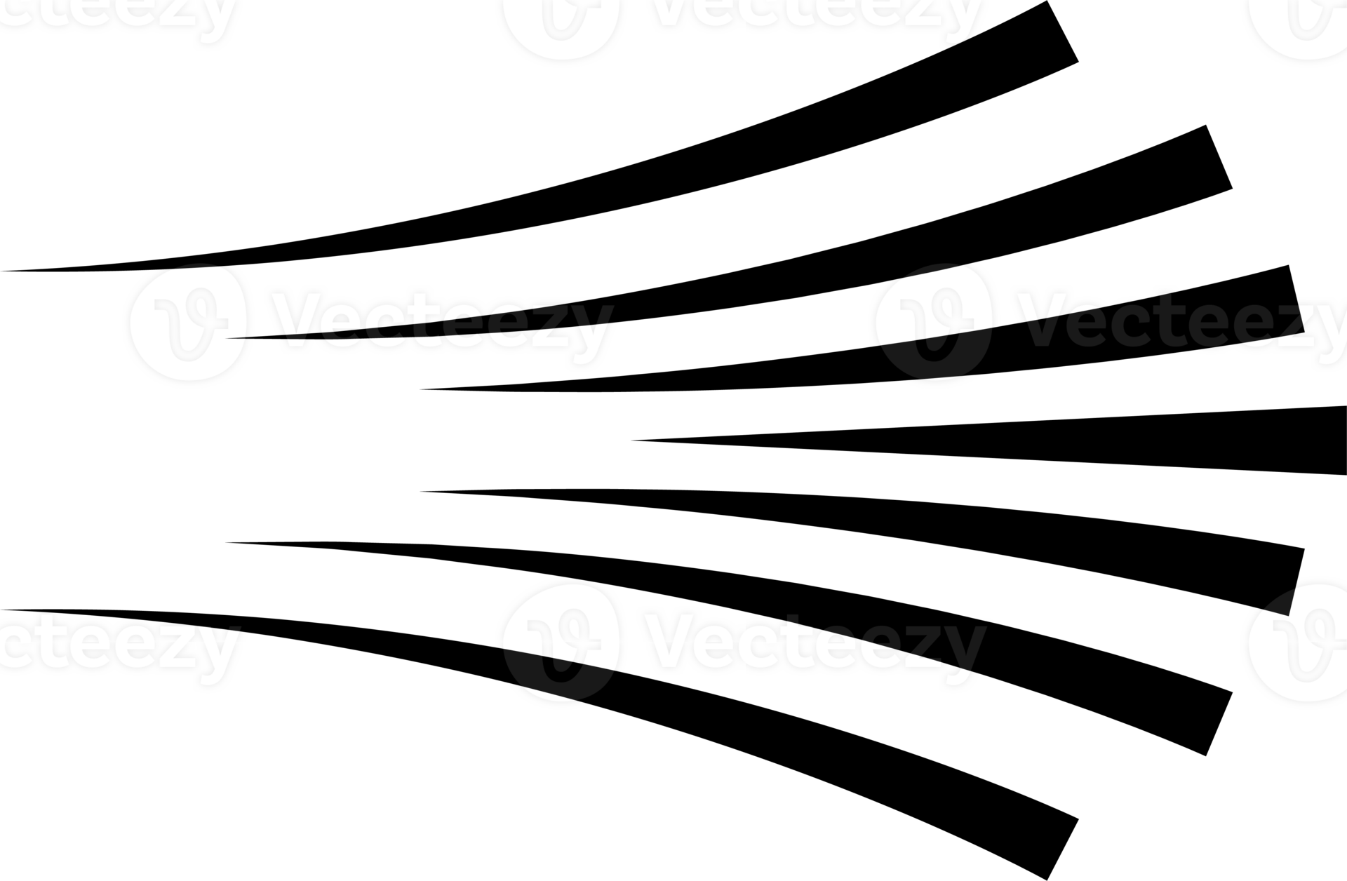 Black speed lines, motion lines. PNG with transparent background 30340841 PNG