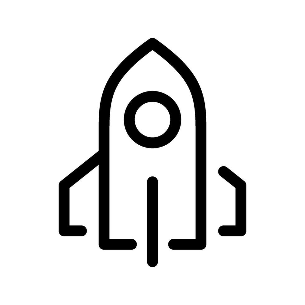 Rocket Icon Vector Symbol Design Illustration 30343132 Vector Art at ...