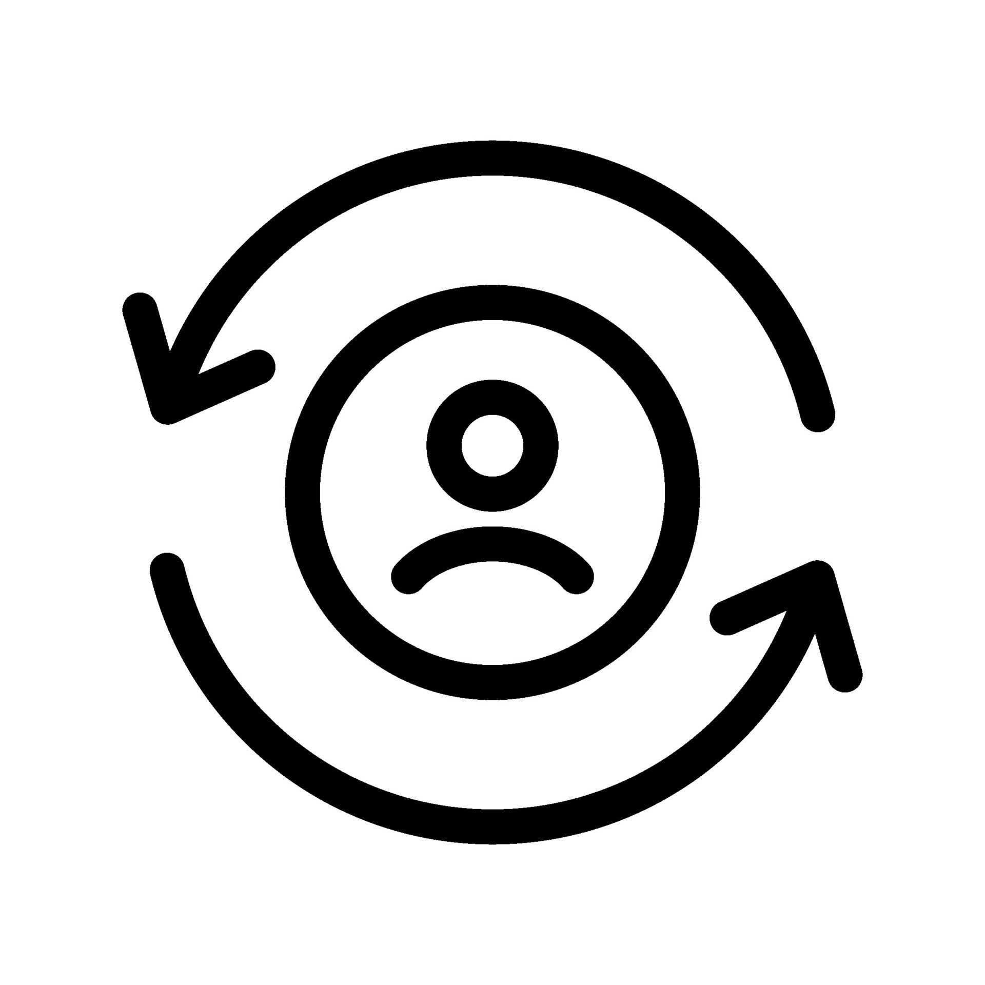 Returning User Icon Vector Symbol Design Illustration 30343334 Vector Art at Vecteezy