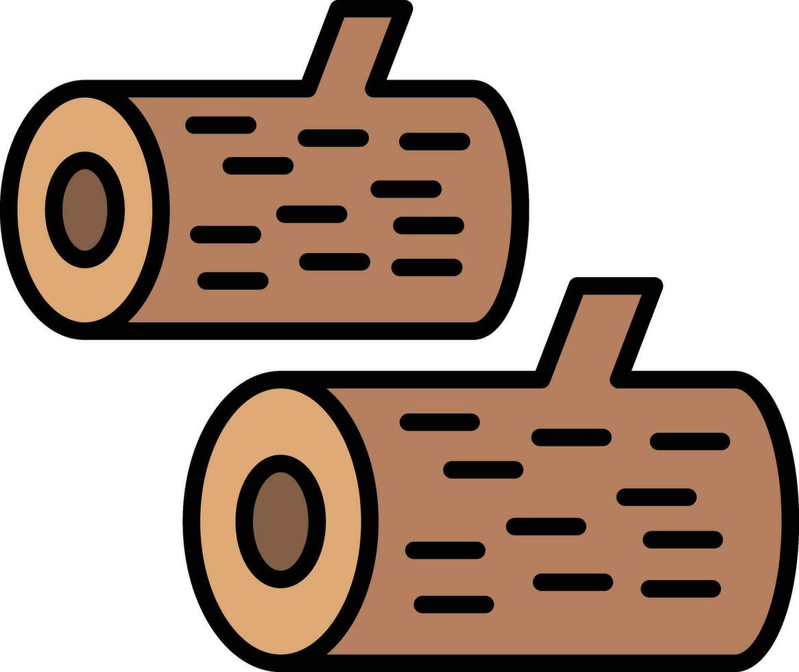 Tree Log Vector Icon 30345546 Vector Art at Vecteezy