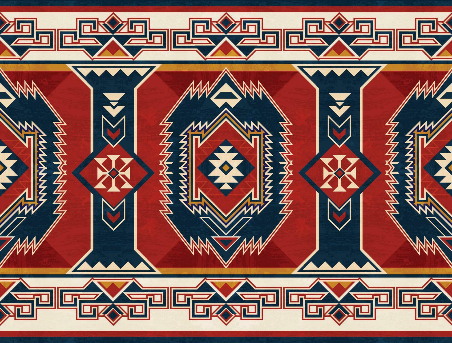 Native pattern american tribal indian ornament pattern geometric ethnic ...