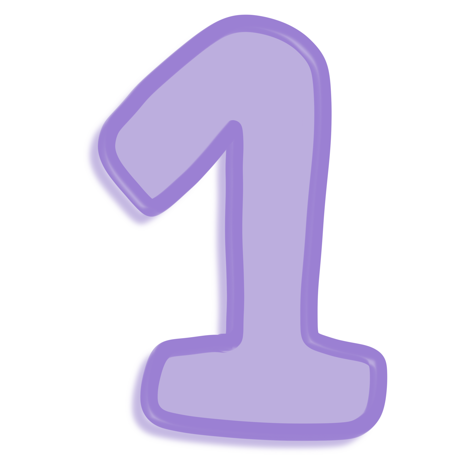 colorful number cute 30347223 PNG