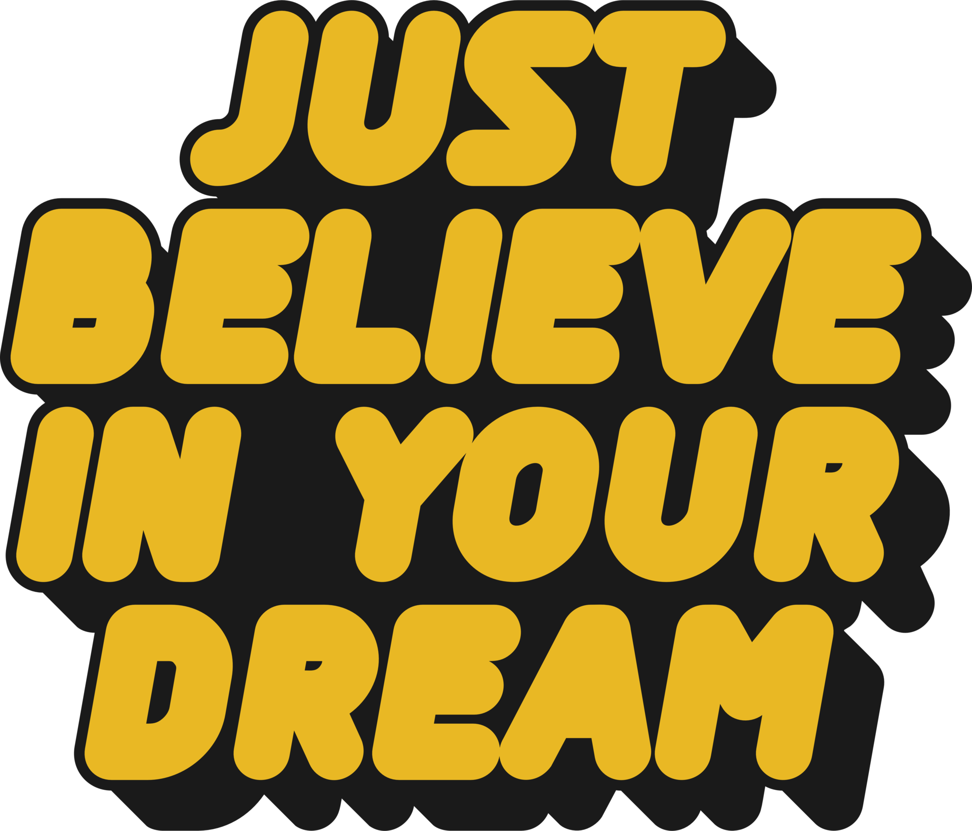 Just Believe in Your Dream Motivational Typographic Quote Design for T ... Just Believe in Your Dream Motivational Typographic Quote Design for T ...