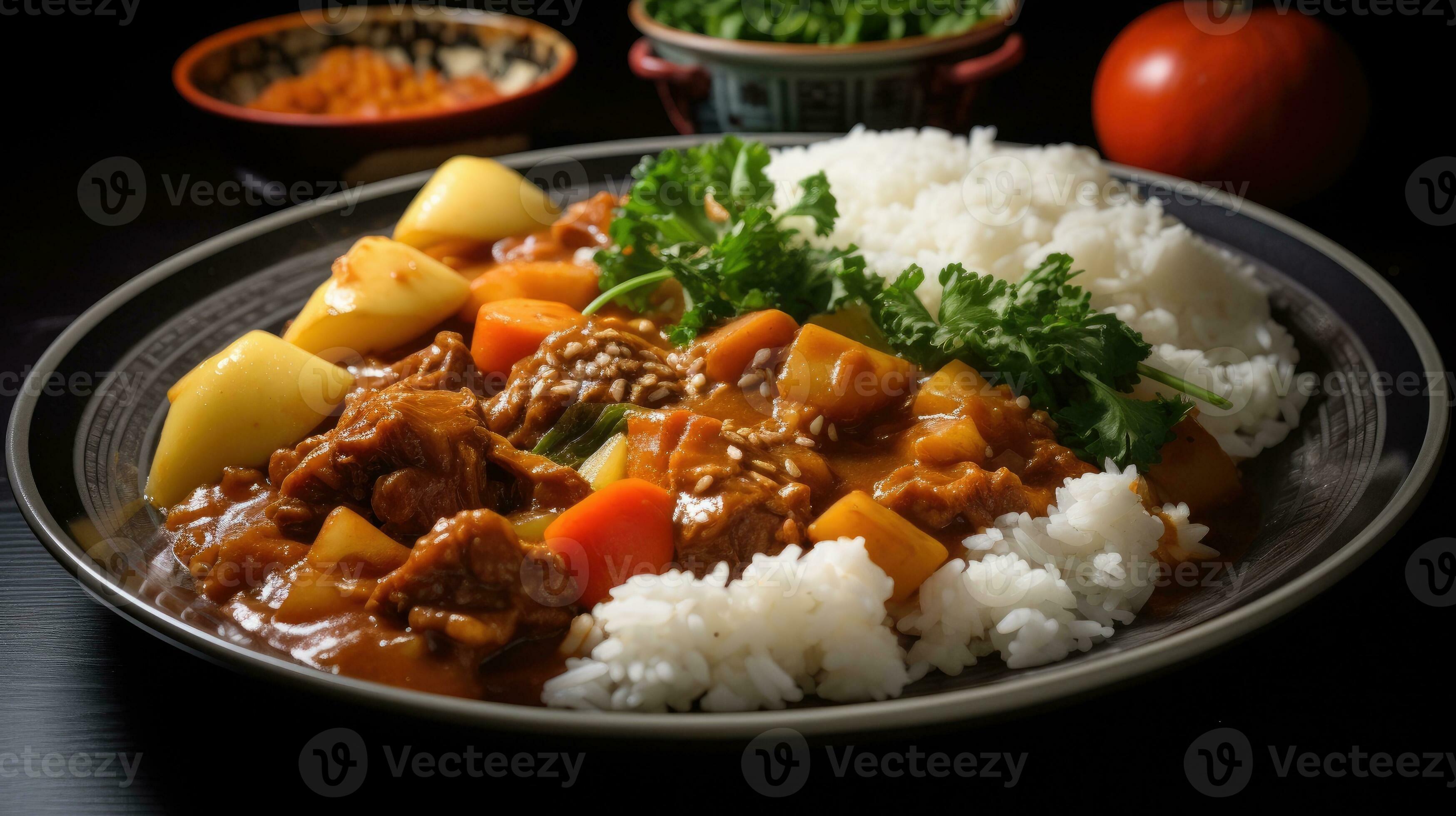 Japanese curry rice AI Generated 30352056 Stock Photo at Vecteezy Japanese curry rice AI Generated 30352056 Stock Photo at Vecteezy