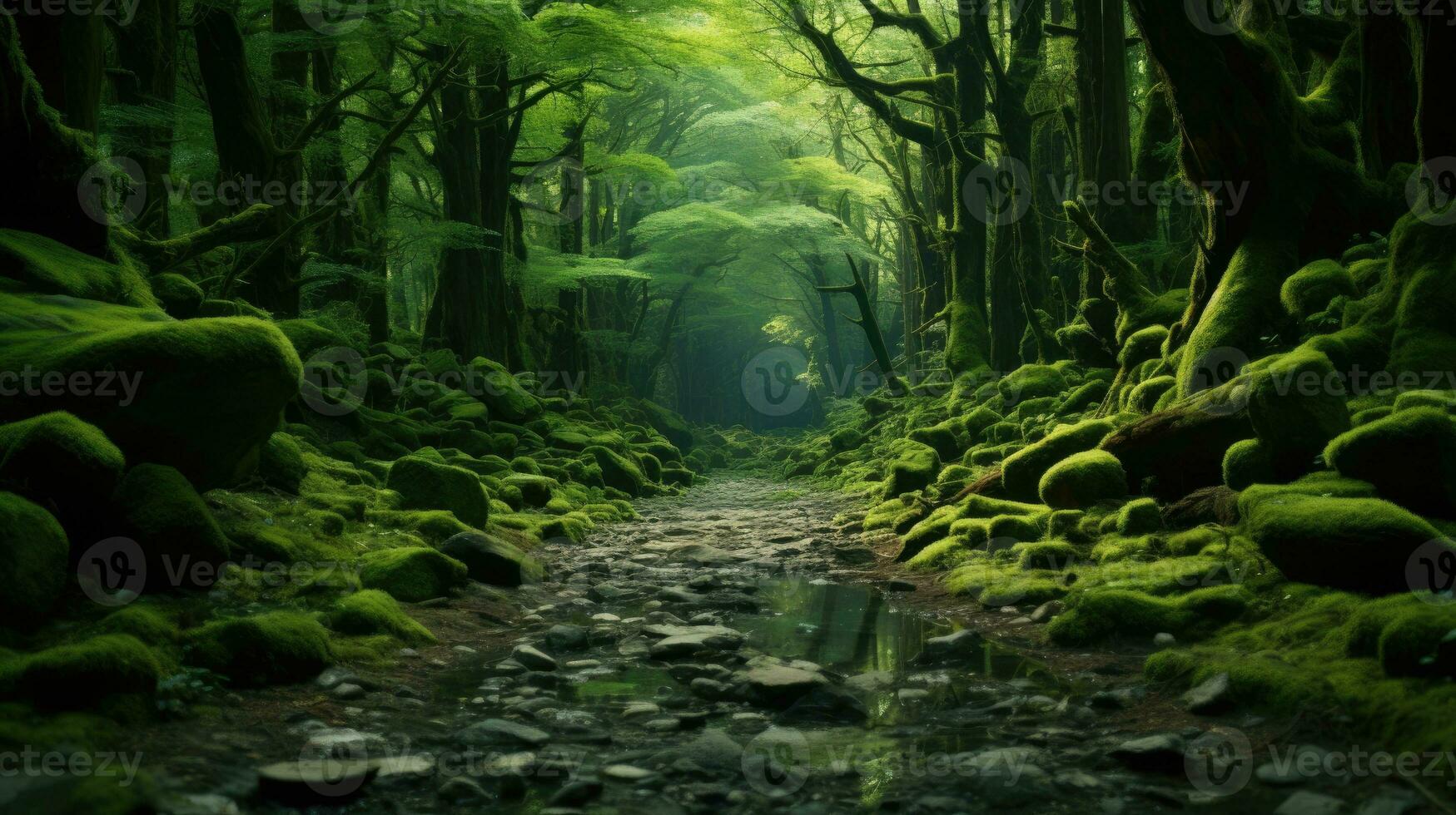 Green forest background AI Generated 30353462 Stock Photo at Vecteezy Green forest background AI Generated 30353462 Stock Photo at Vecteezy