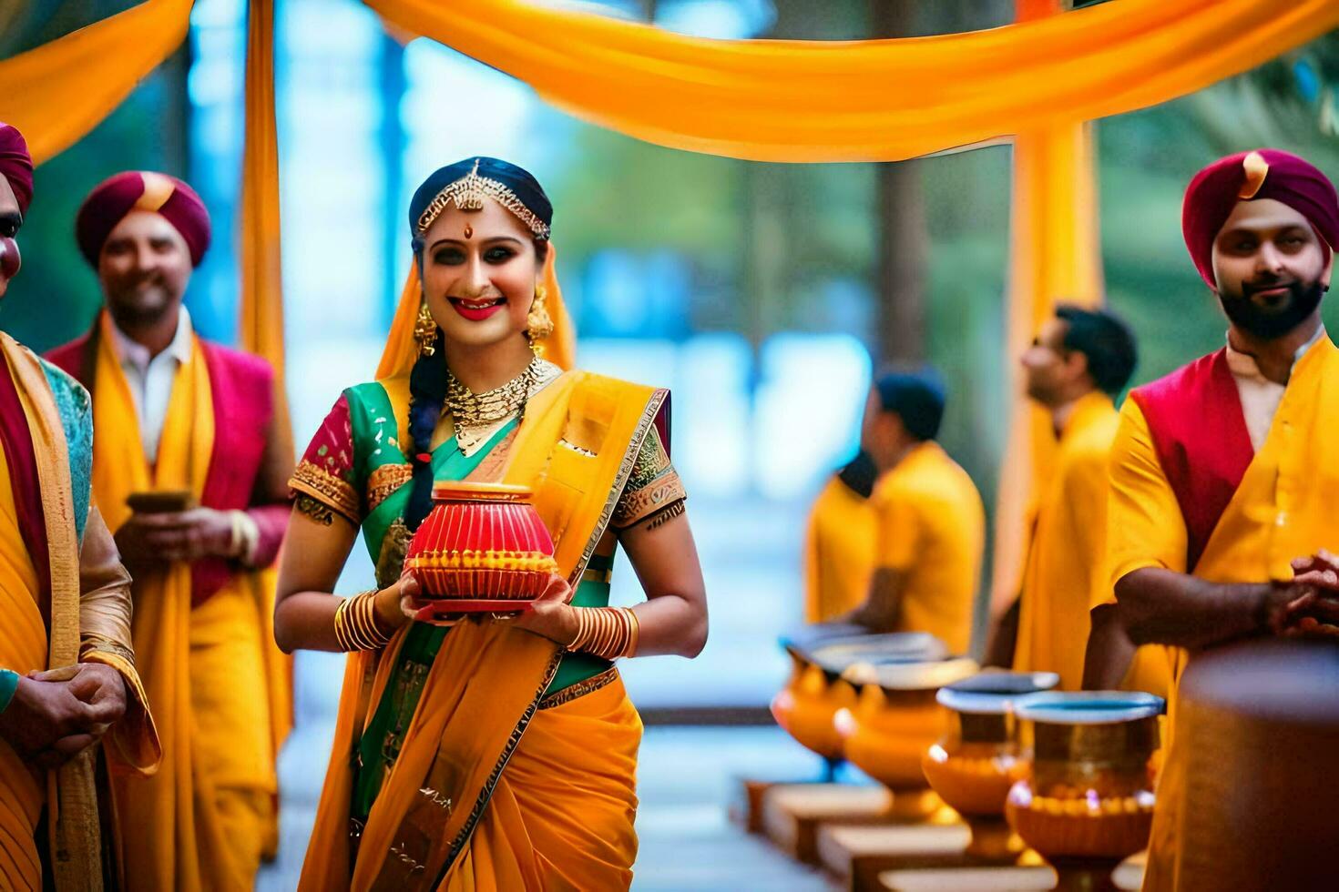 Haldi Ceremony Stock Photos, Images and Backgrounds for Free Download