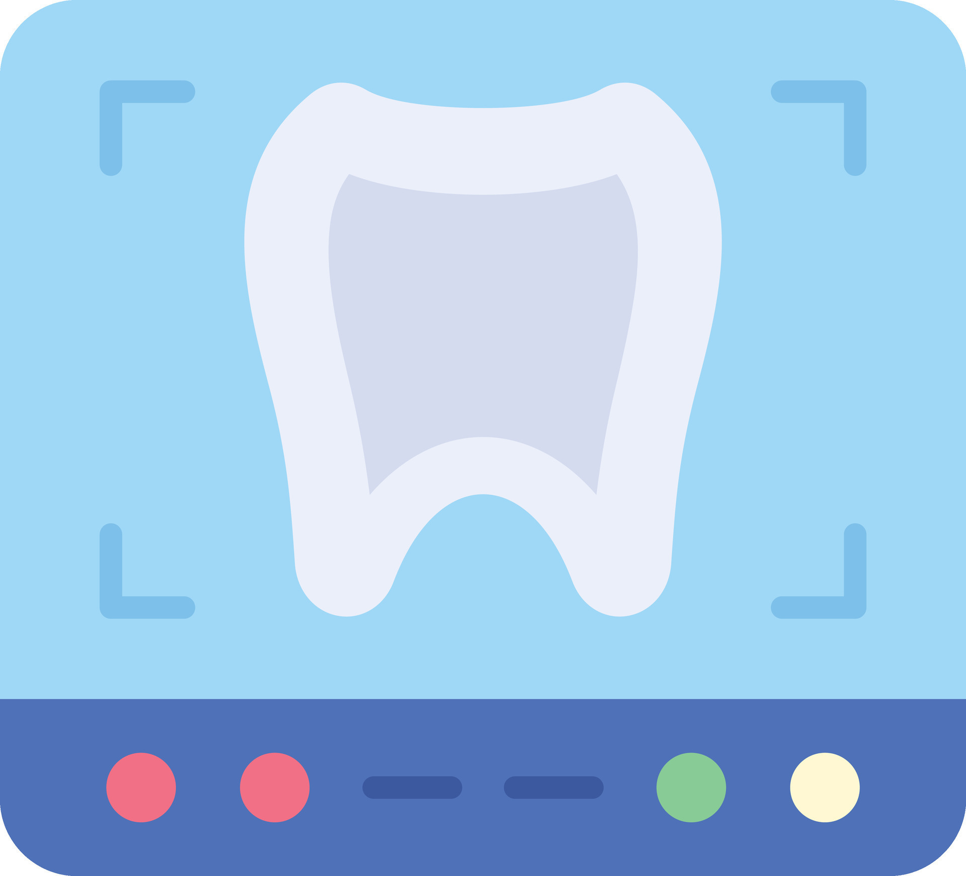 Tooth Xray Vector Icon 30372754 Vector Art at Vecteezy Tooth Xray Vector Icon 30372754 Vector Art at Vecteezy