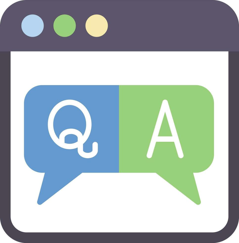Qa Vector Icon 30374267 Vector Art At Vecteezy