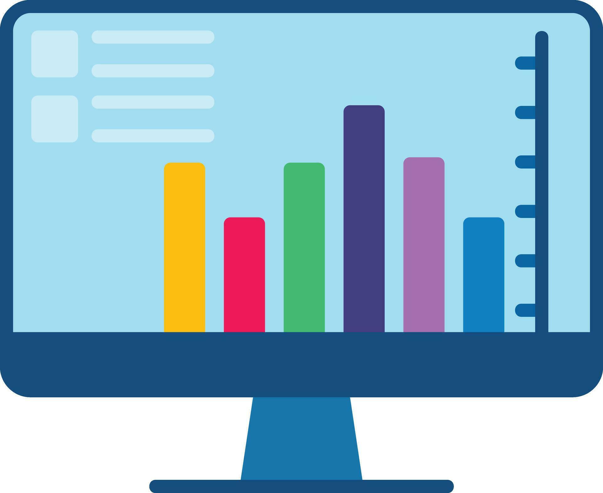 Graphical Representation Vector Icon 30375621 Vector Art at Vecteezy