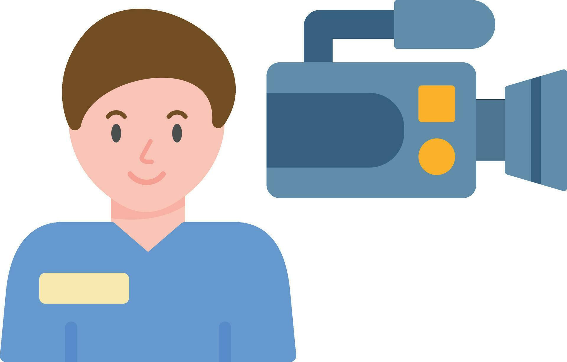 Camera Operator Vector Icon 30376975 Vector Art at Vecteezy