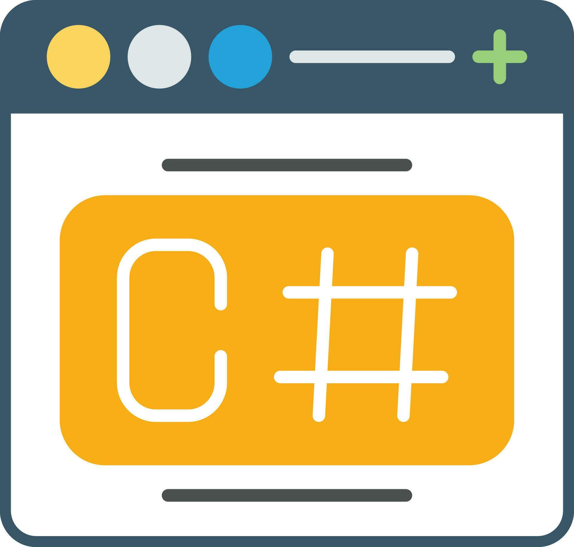 C Sharp Vector Icon 30377967 Vector Art at Vecteezy