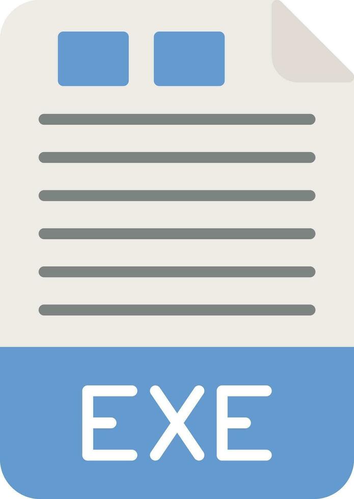 EXE Vector Icon 30379212 Vector Art at Vecteezy