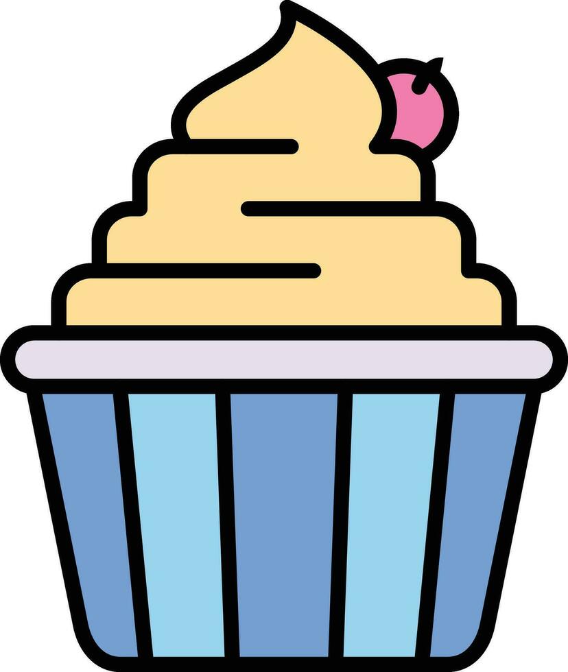Cupcake Vector Icon 30381578 Vector Art At Vecteezy