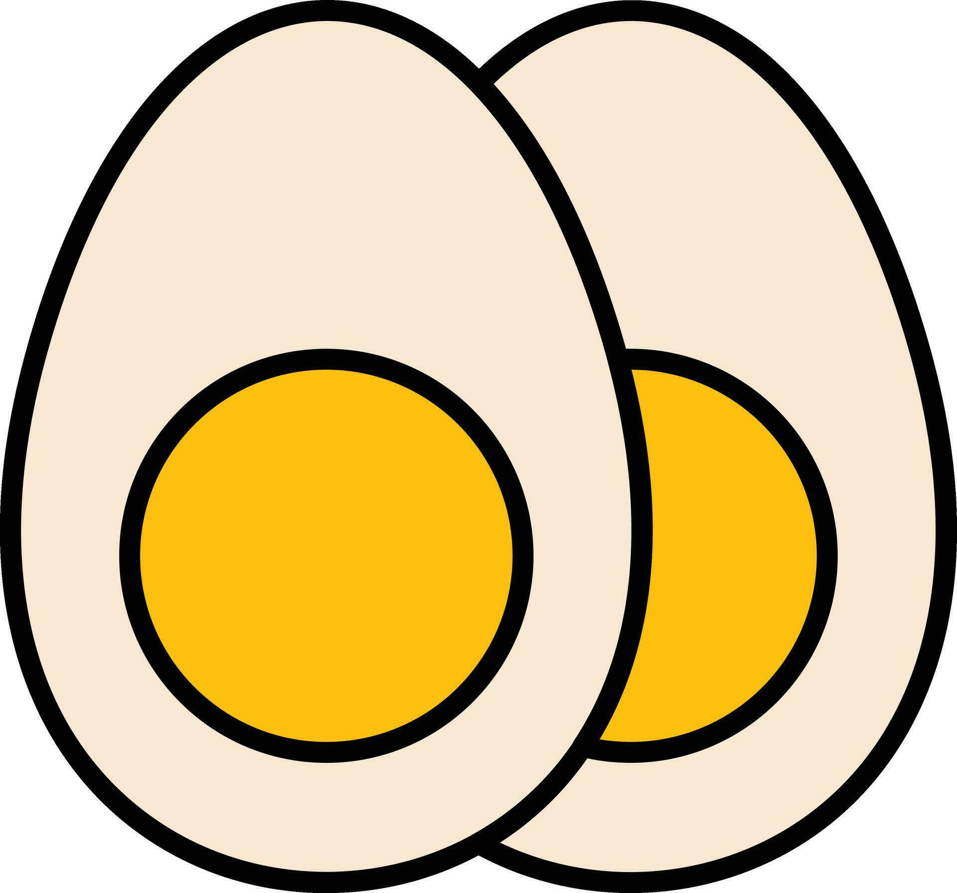 Boiled Egg Vector Icon 30383218 Vector Art at Vecteezy
