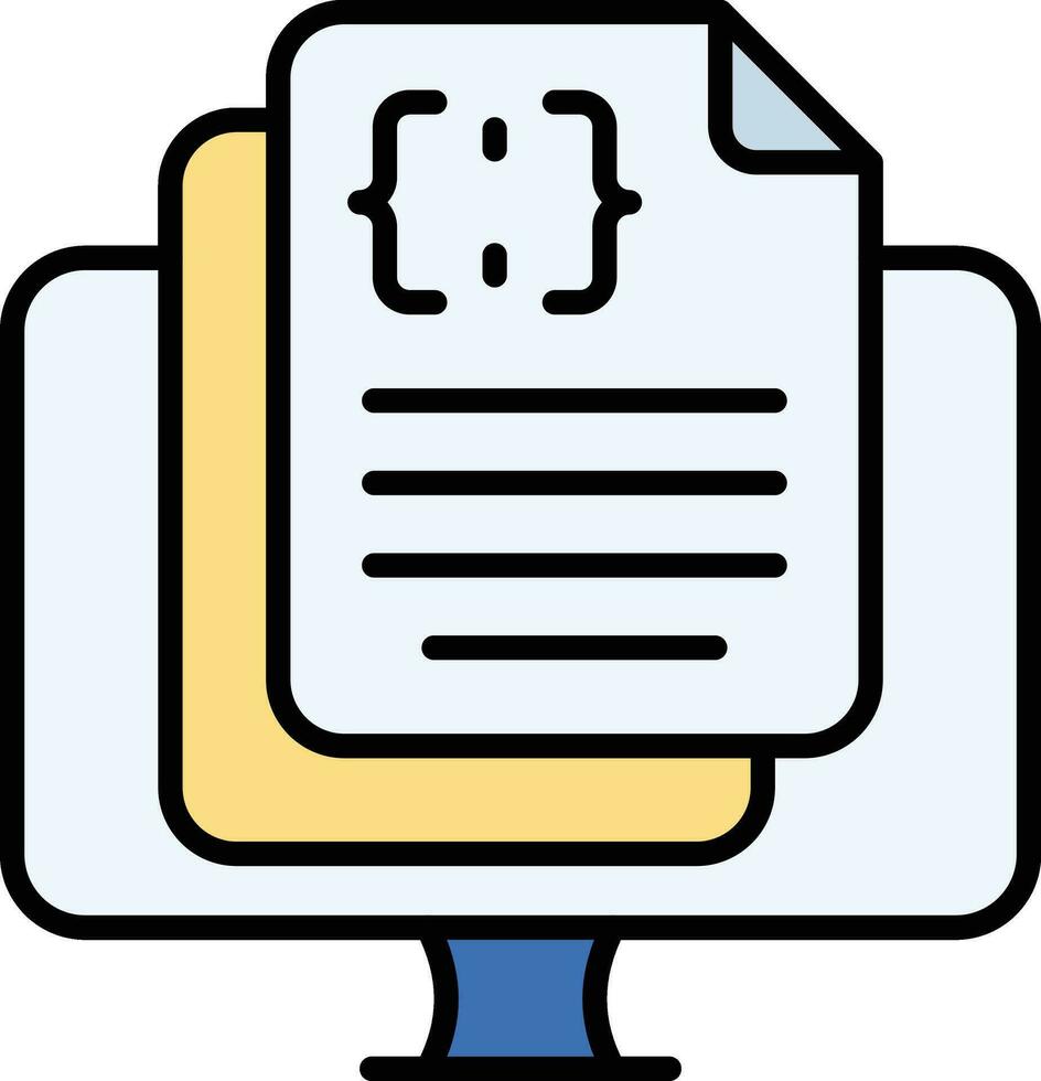 Programming Notes Vector Icon 30383821 Vector Art at Vecteezy