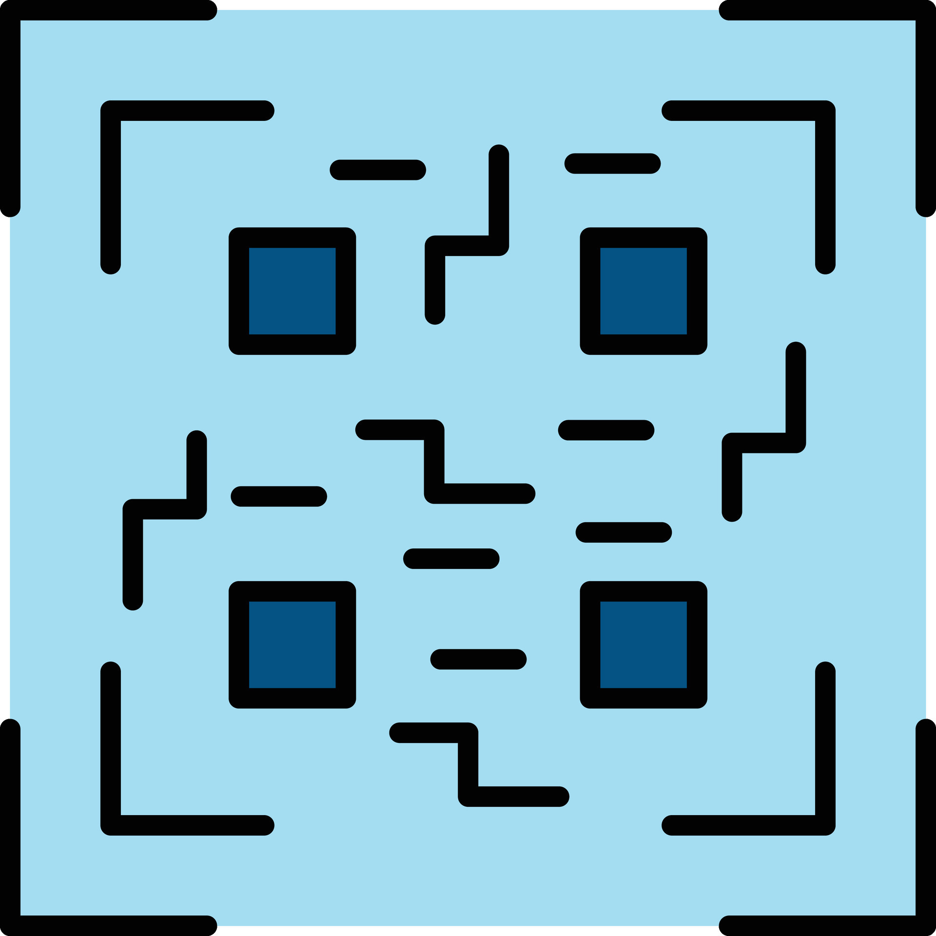 Qr Code Scan Vector Icon 30383965 Vector Art At Vecteezy