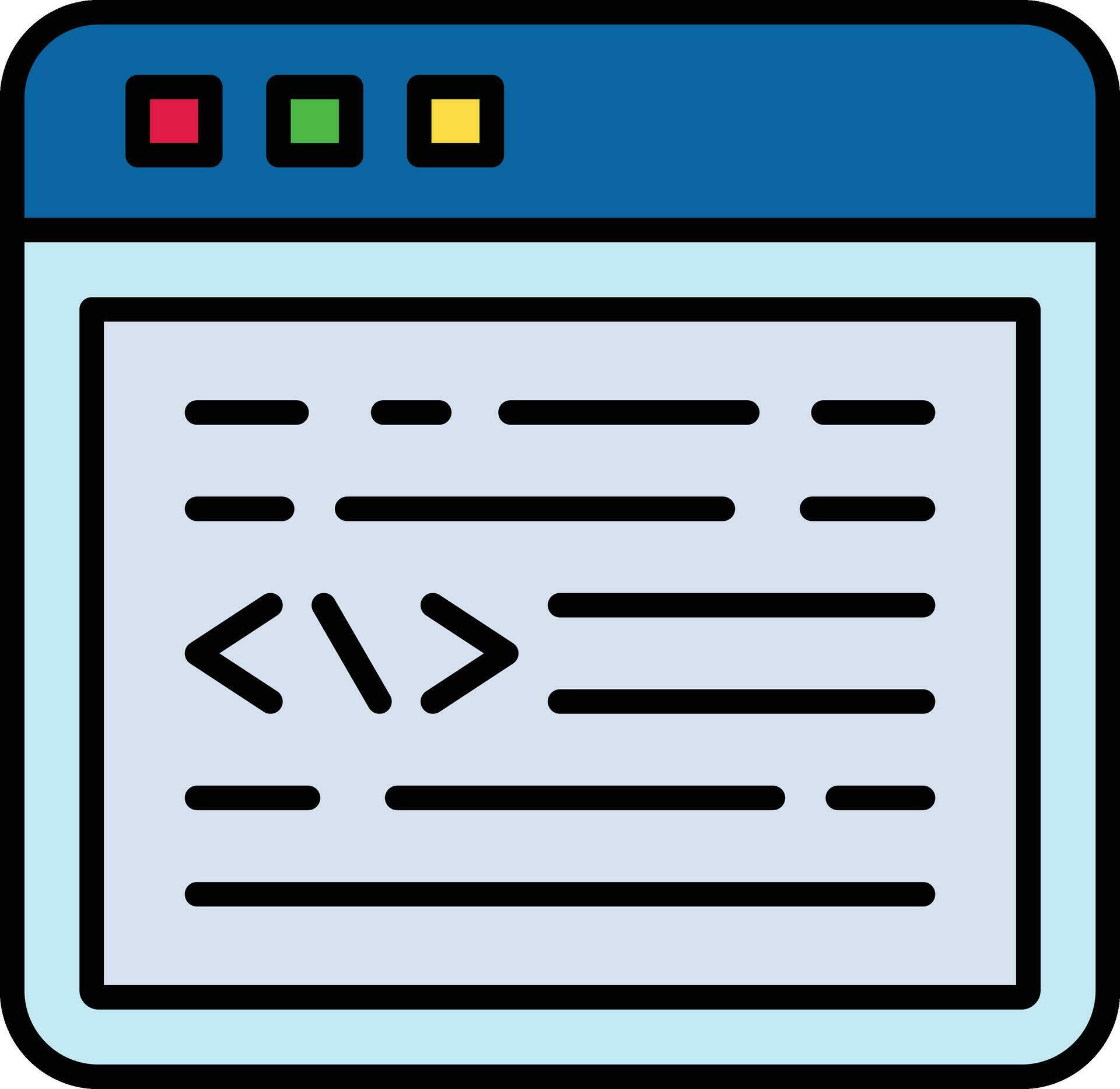 Web Coding Vector Icon 30383988 Vector Art at Vecteezy