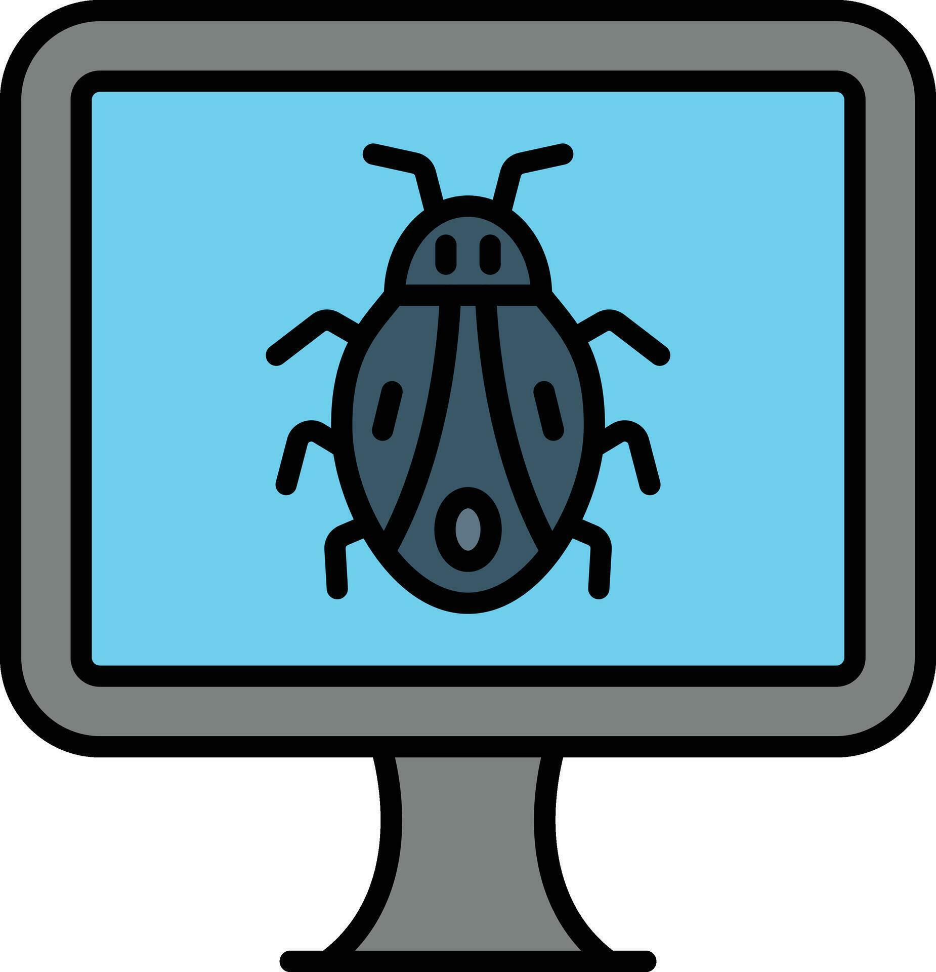 Computer Bug Vector Icon 30384174 Vector Art at Vecteezy