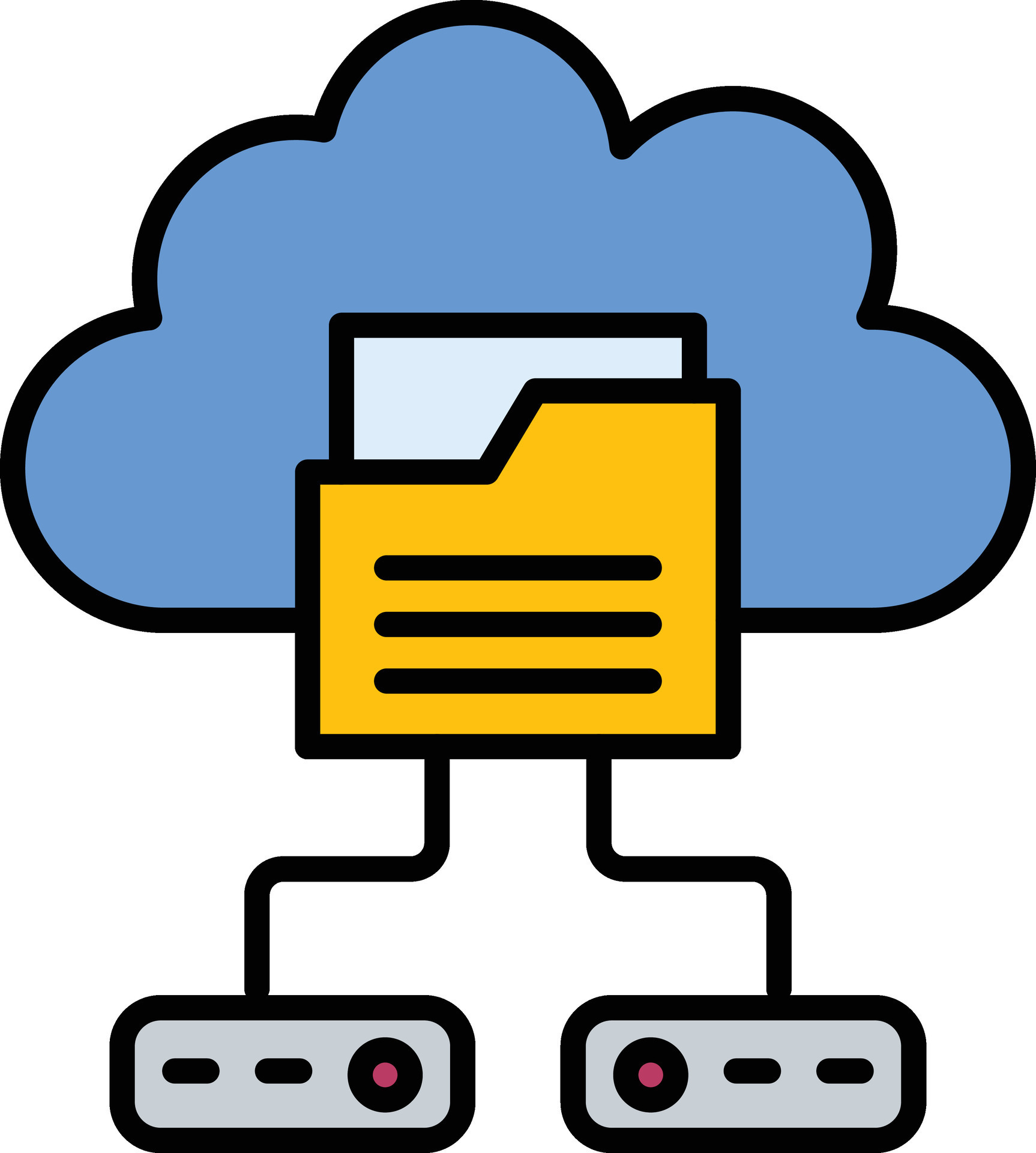 Cloud Backup Vector Icon 30384261 Vector Art At Vecteezy
