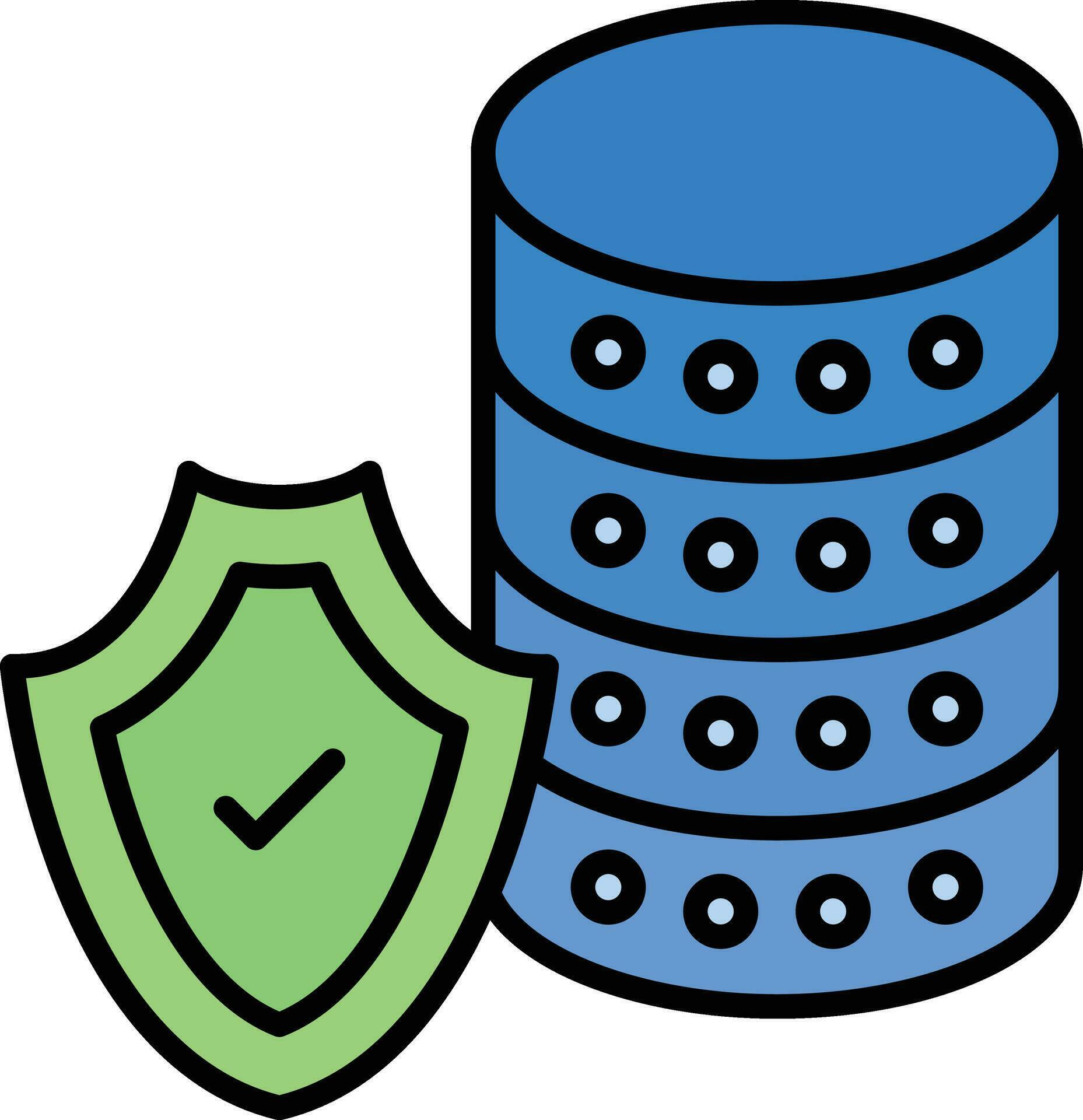 Secure Database Vector Icon 30384441 Vector Art at Vecteezy