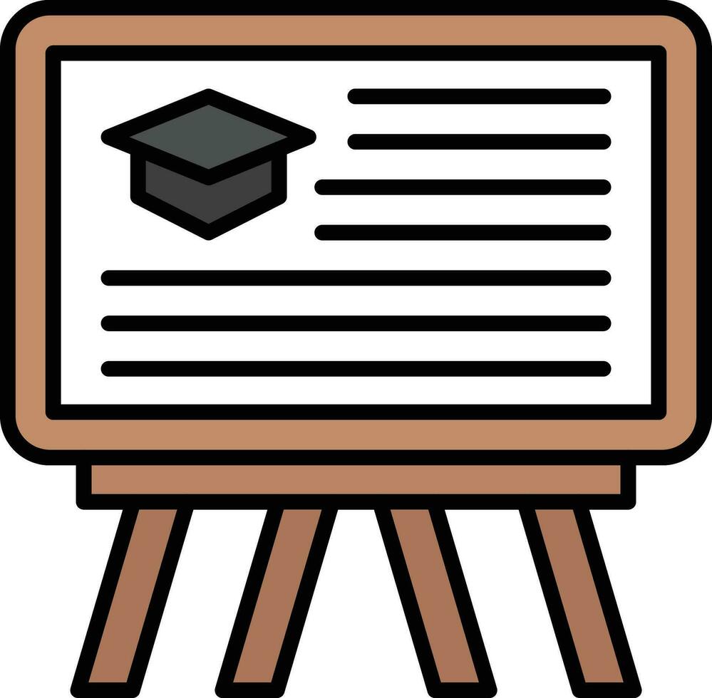 Classroom Board Vector Icon 30385310 Vector Art At Vecteezy