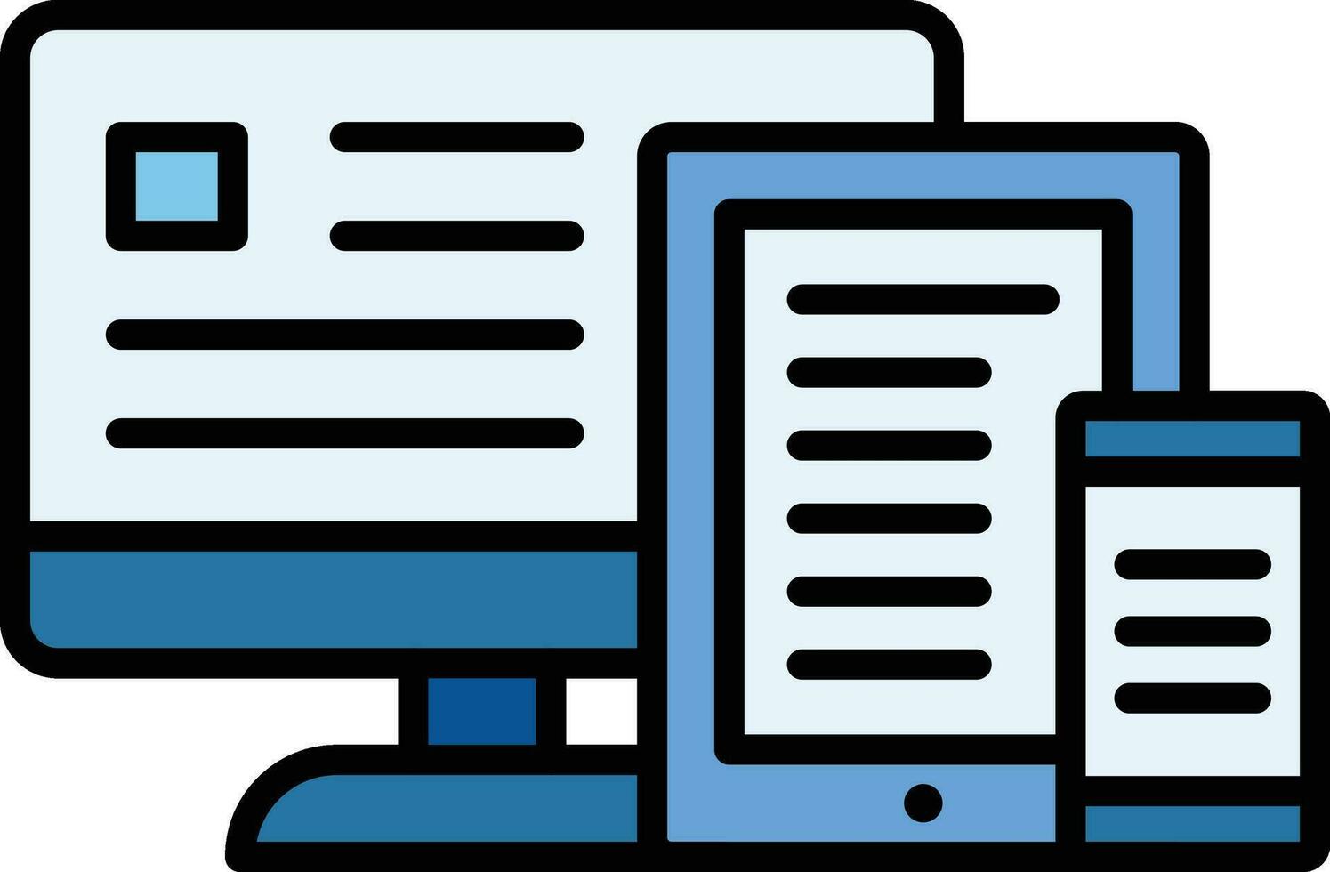 Responsive Design Vector Icon 30385505 Vector Art at Vecteezy