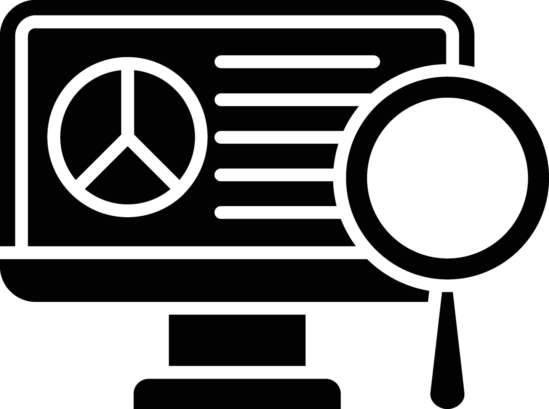 Monitoring Project Data Vector Icon 30386576 Vector Art At Vecteezy