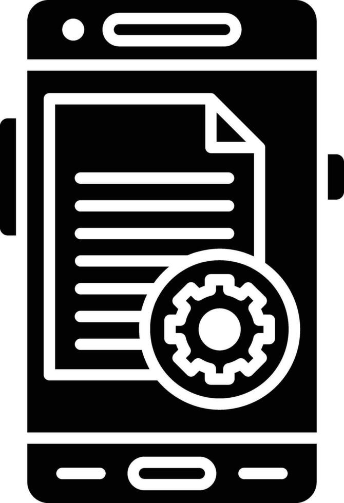 Document Settings Vector Icon 30386859 Vector Art at Vecteezy