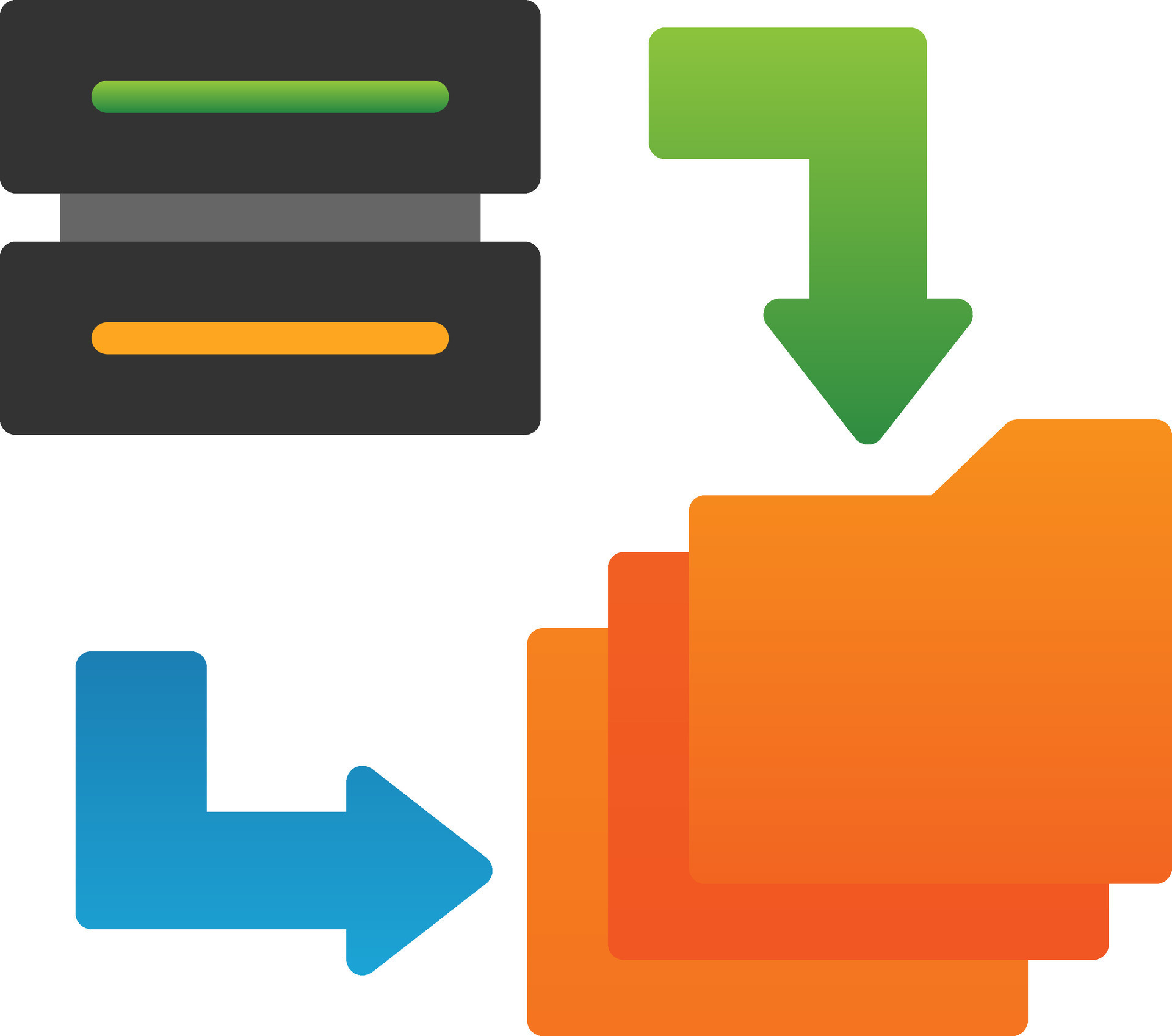 Data Migration Vector Icon Design 30390066 Vector Art At Vecteezy