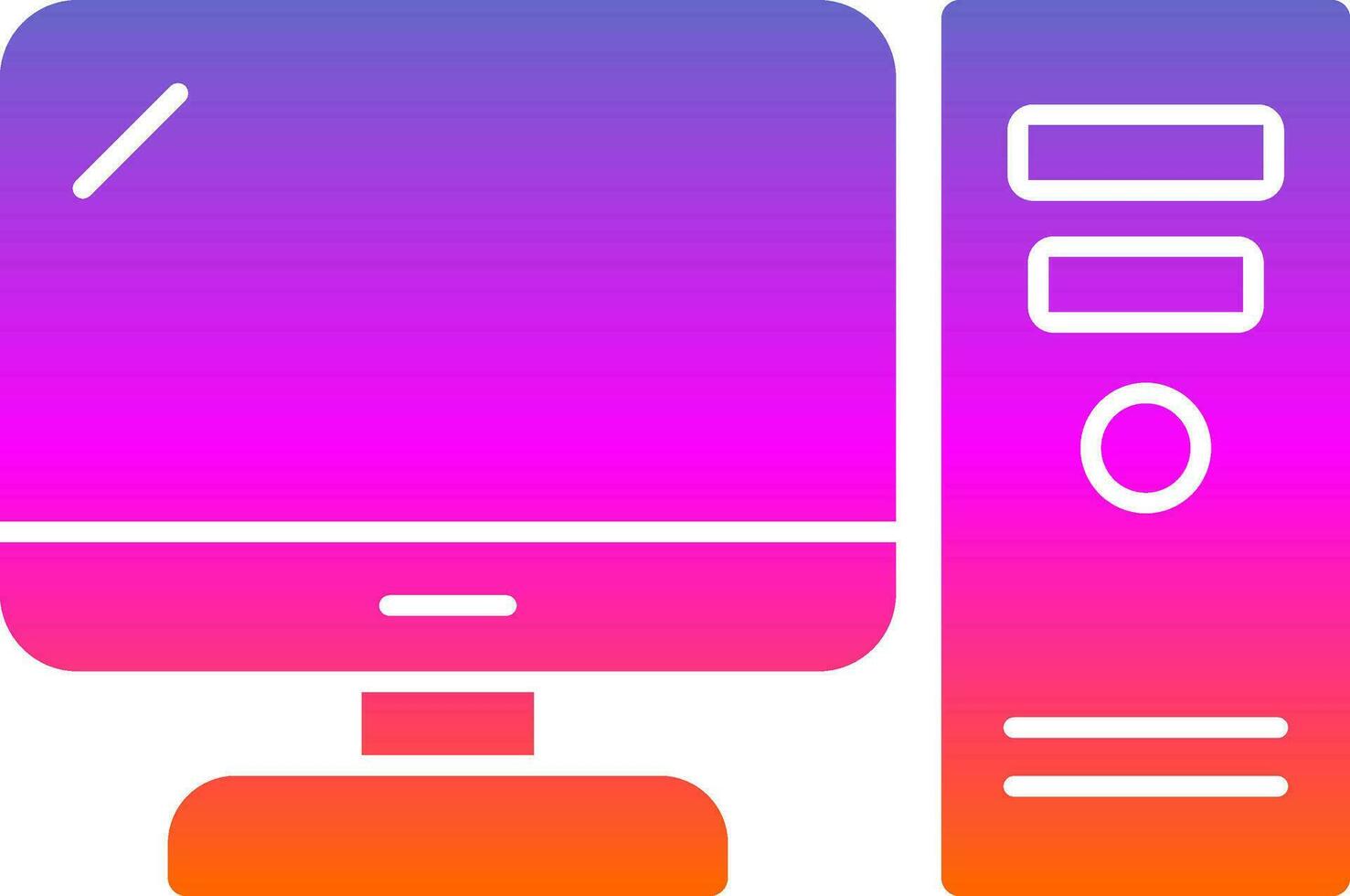 Computer Vector Icon Design 30395431 Vector Art at Vecteezy