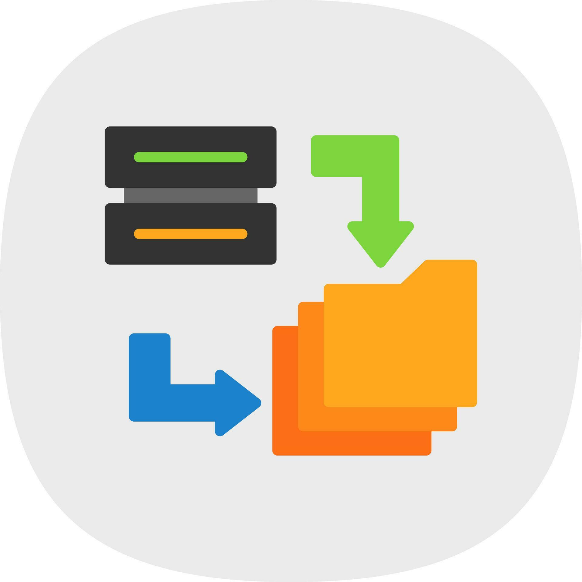 Data Migration Vector Icon Design 30399216 Vector Art At Vecteezy
